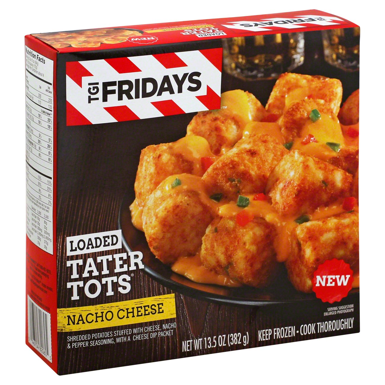 TGI Fridays Loaded Potato Bites Nachos - Shop Meals & Sides at H-E-B