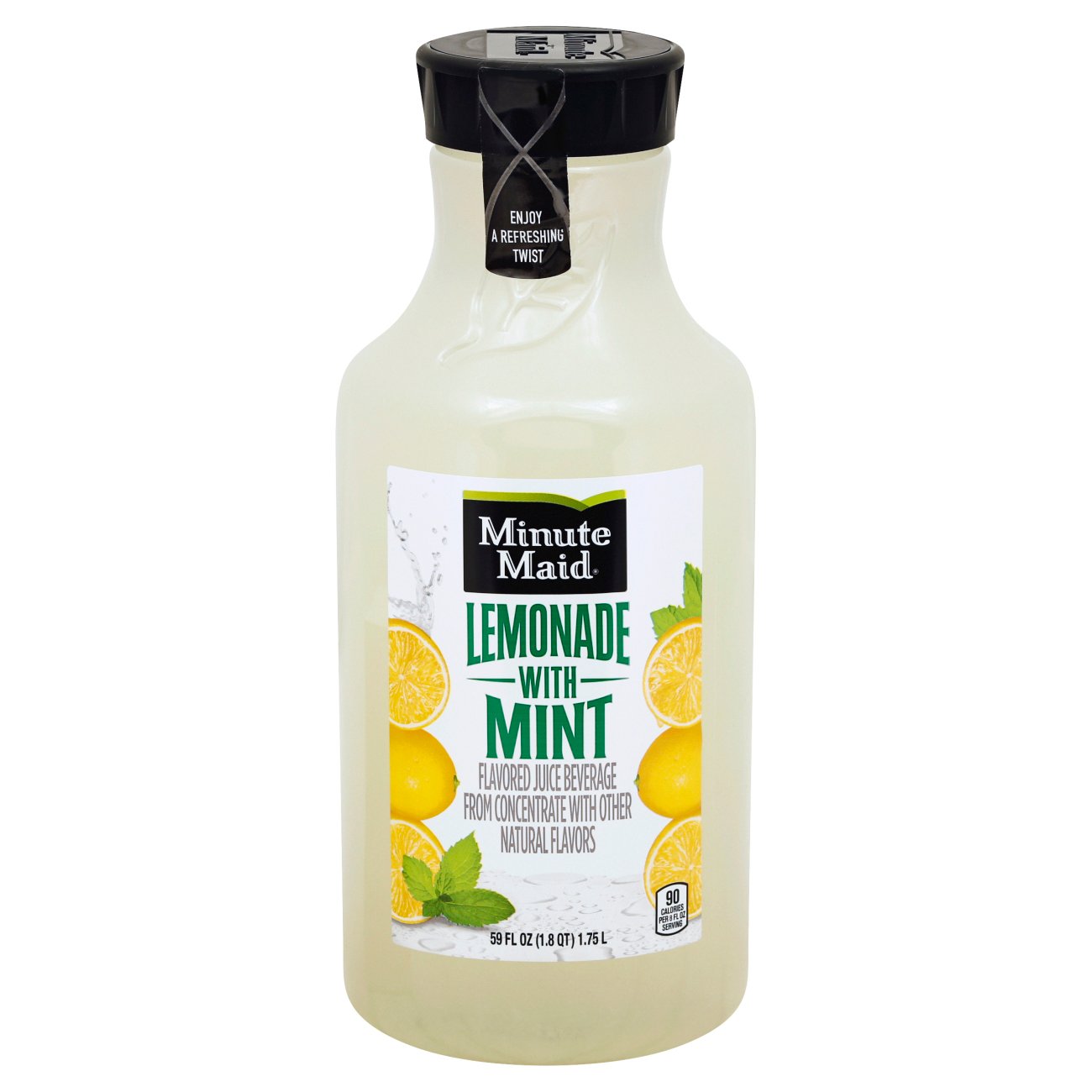 Minute Maid Lemonade with Mint - Shop Juice at H-E-B