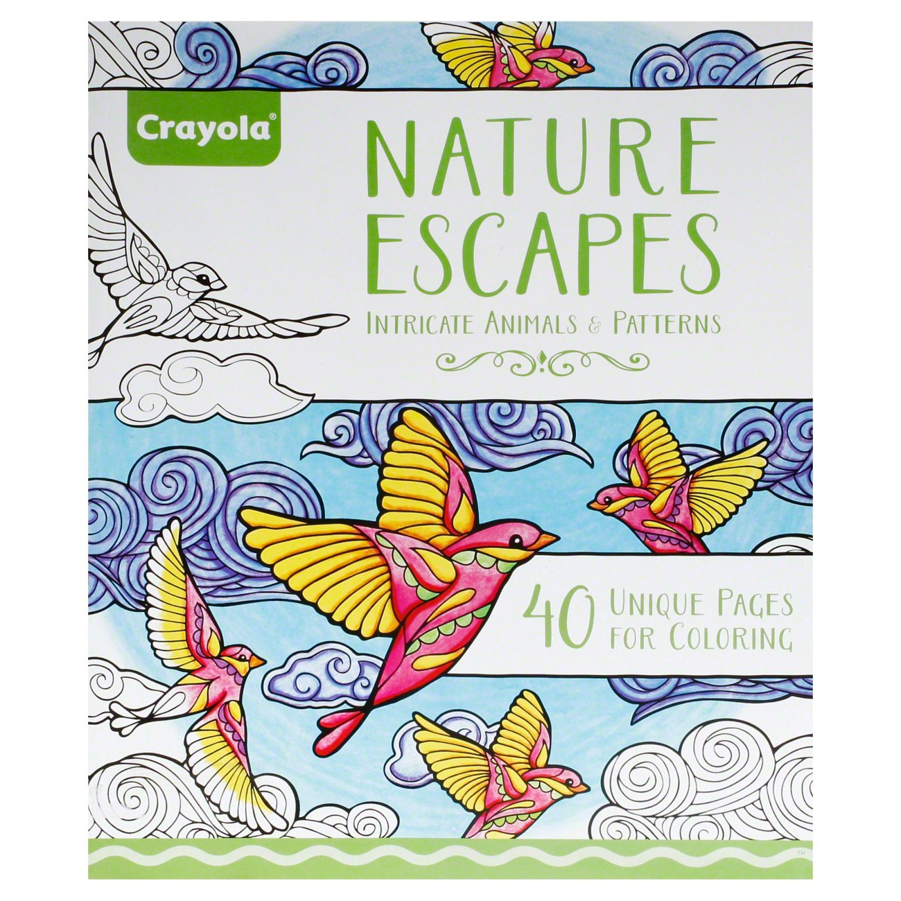 Crayola Nature Escapes Coloring Book - Shop School & Office Supplies at ...