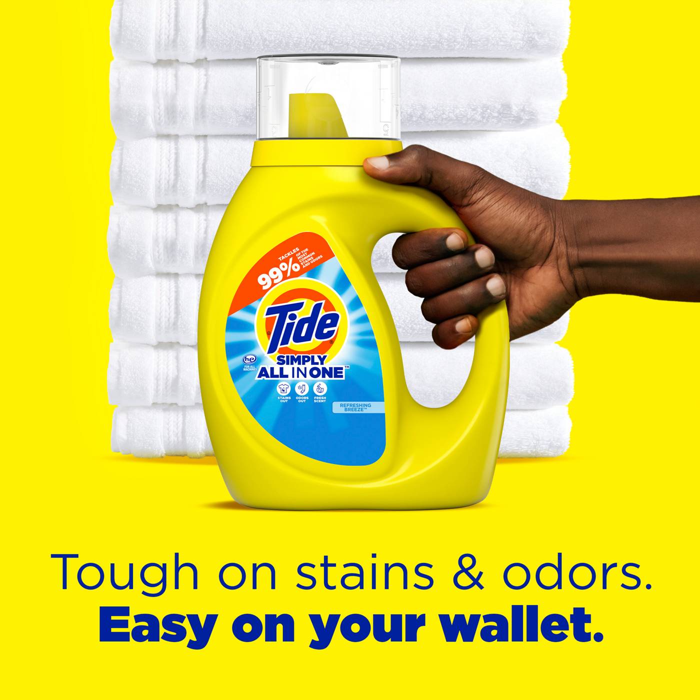 Tide Simply Clean & Fresh HE Liquid Laundry Detergent, 24 Loads ...