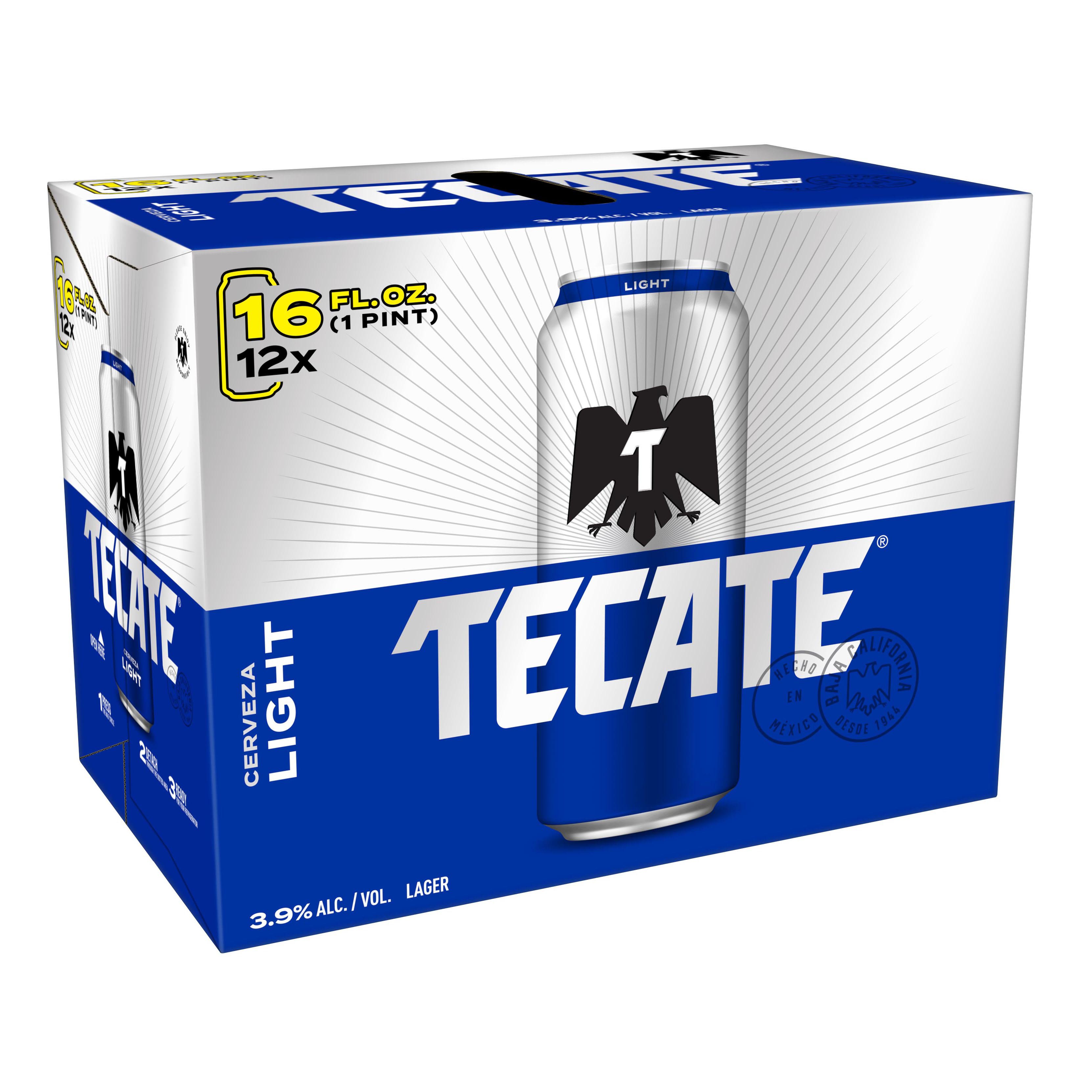 Tecate Light Beer 12 pk Cans - Shop Beer at H-E-B