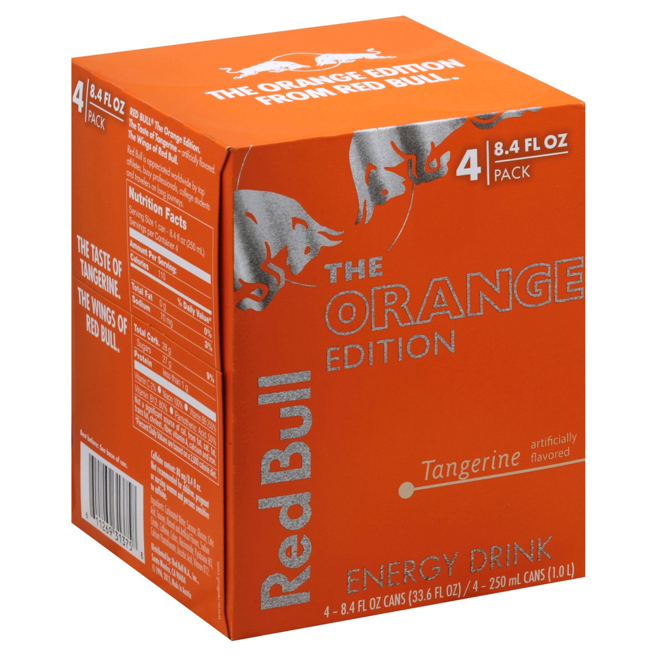 Red Bull The Orange Edition Tangerine Energy Drink 8.4 oz Cans - Shop ...