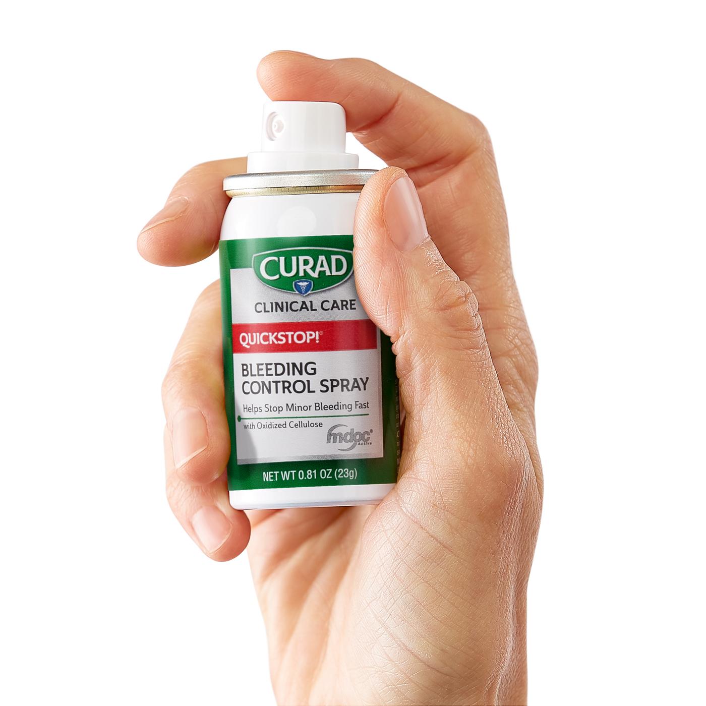 Curad Quickstop Bleeding Control Spray - Shop Bandages & gauze at H-E-B