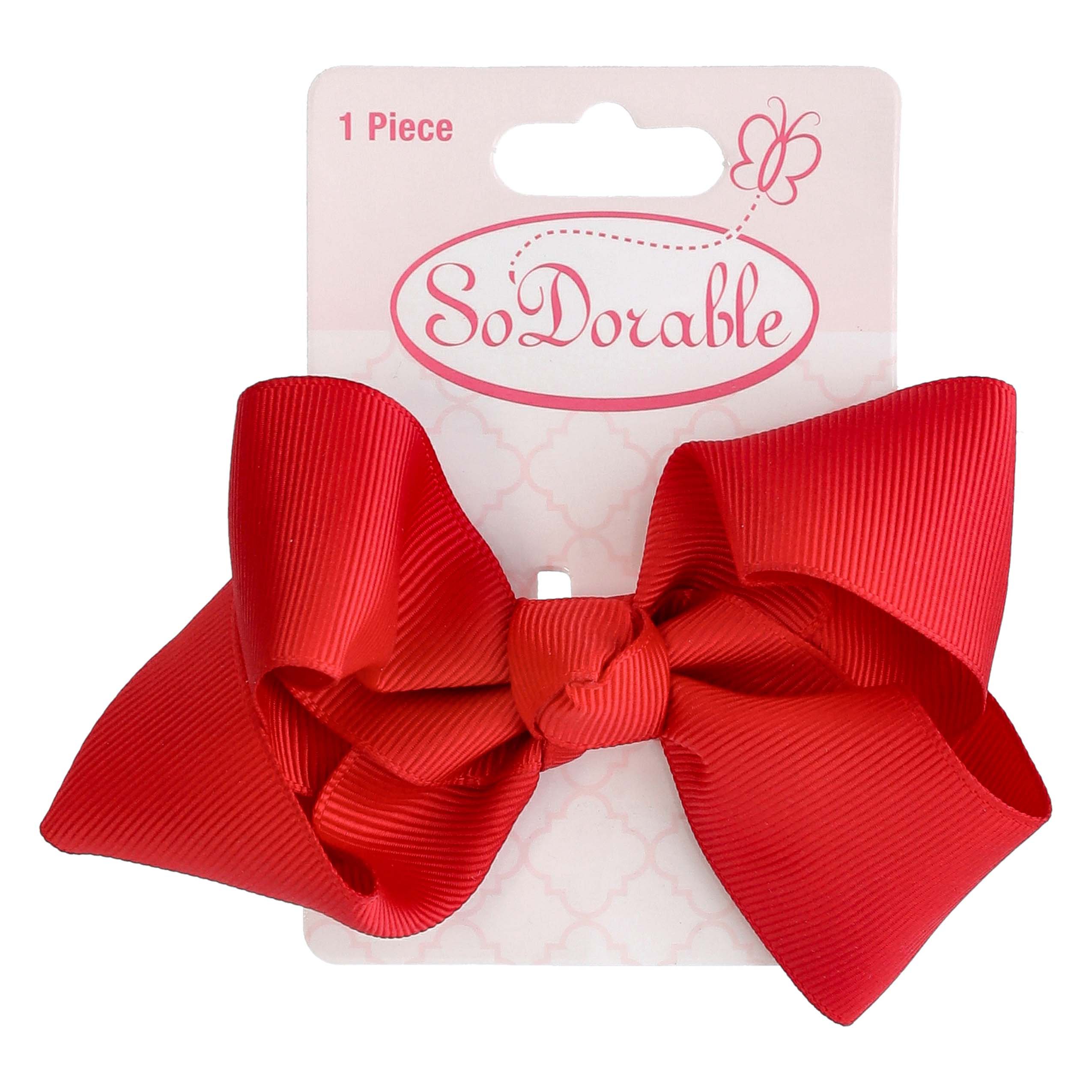 So 'Dorable Red Fashion Bow - Shop Hats & hair accessories at H-E-B