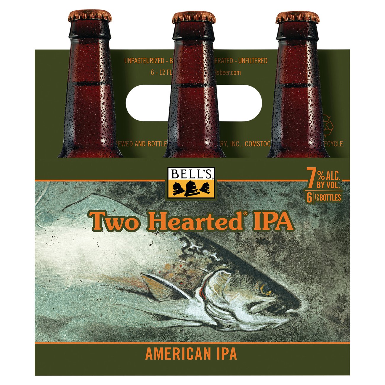 Bell's Brewery Two Hearted Ale Beer 6 pk Bottles - Shop Beer at H-E-B