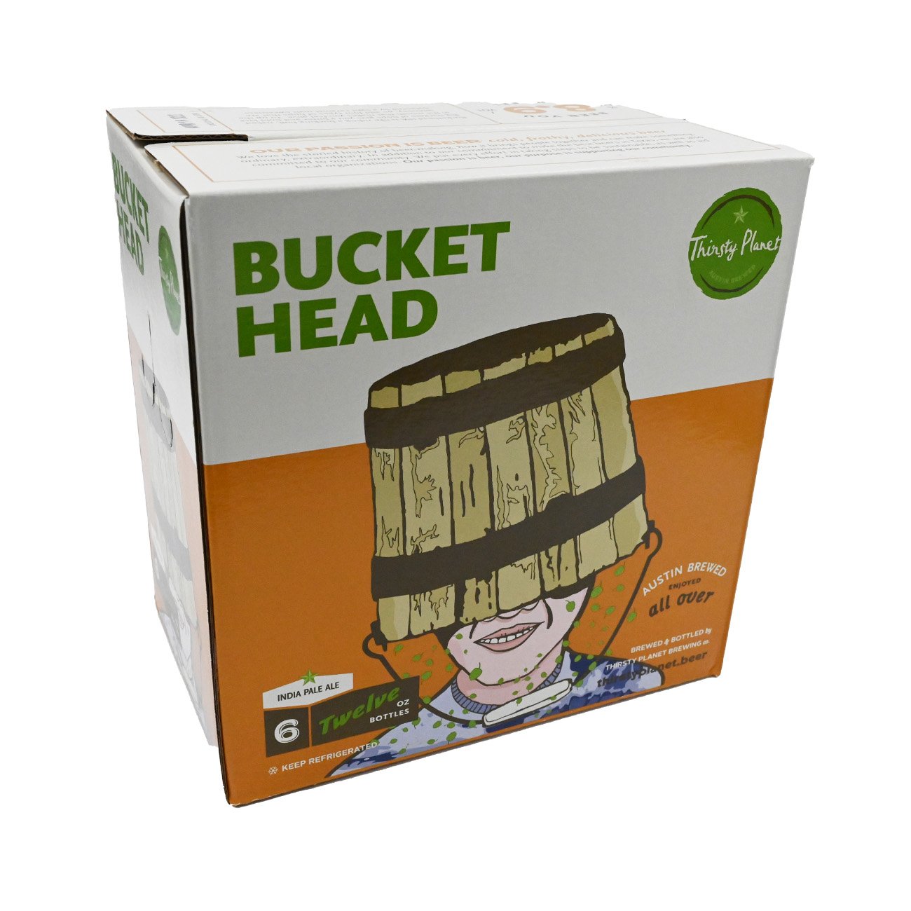 Thirsty Planet Bucket Head IPA Beer 6 pk Bottles - Shop Beer at H-E-B