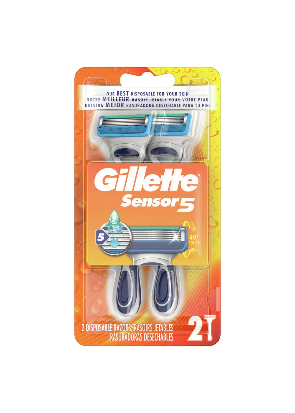 Gillette Sensor5 Disposable Razors - Shop Razors & blades at H-E-B