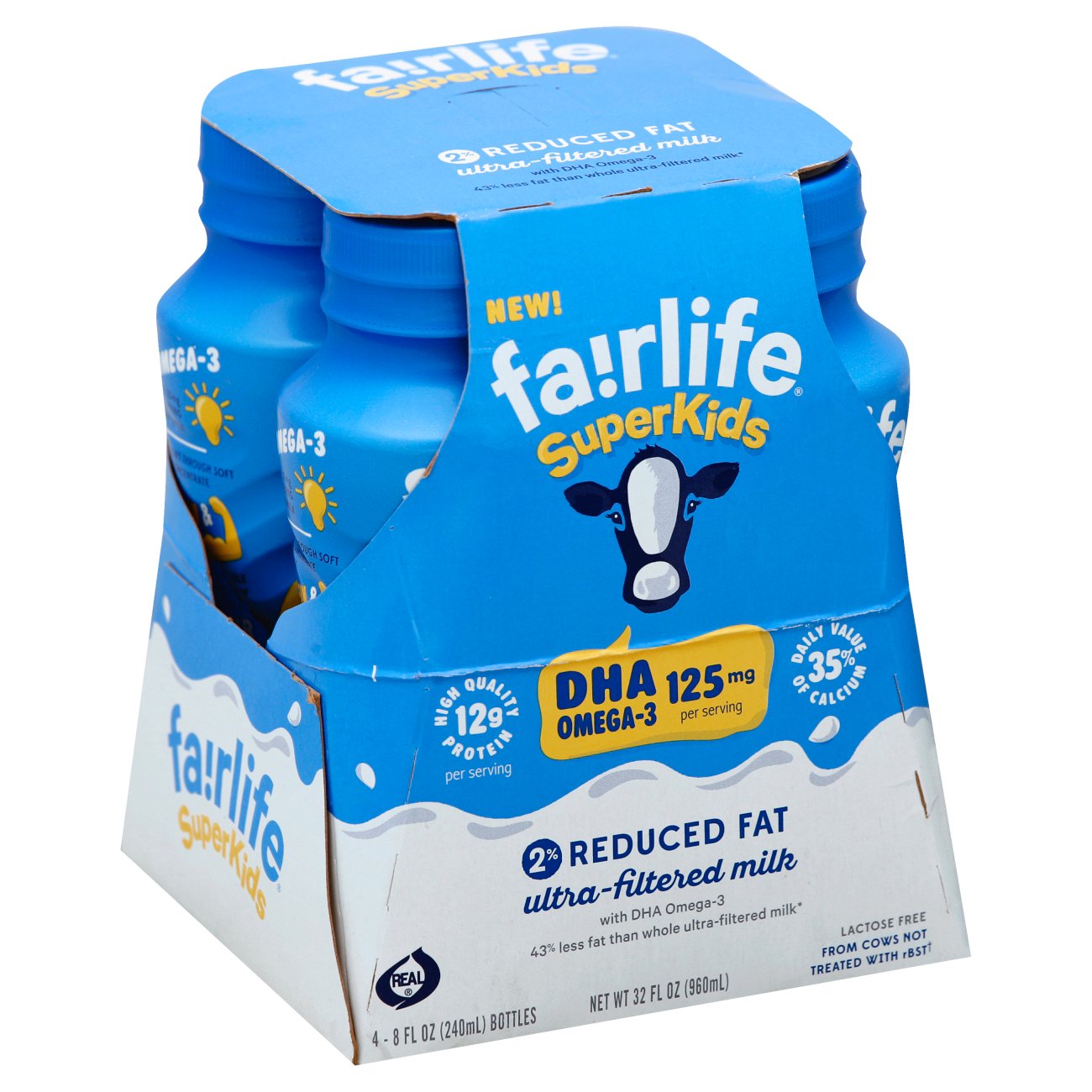 Fairlife SuperKids DHA Omega-3 2% White Milk - Shop Milk at H-E-B