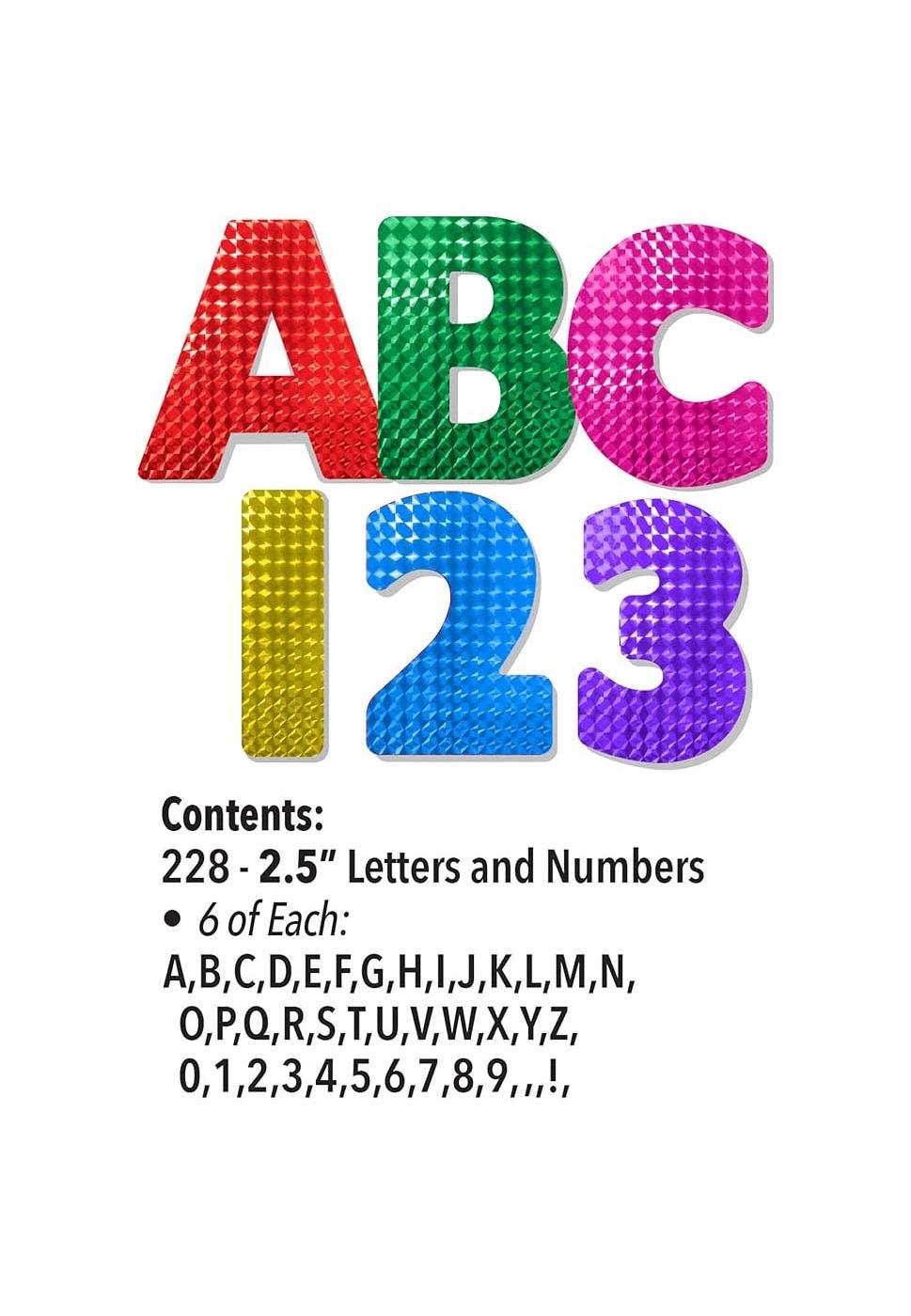 ArtSkills Shimmer Project Letters & Numbers - Shop Craft basics at H-E-B