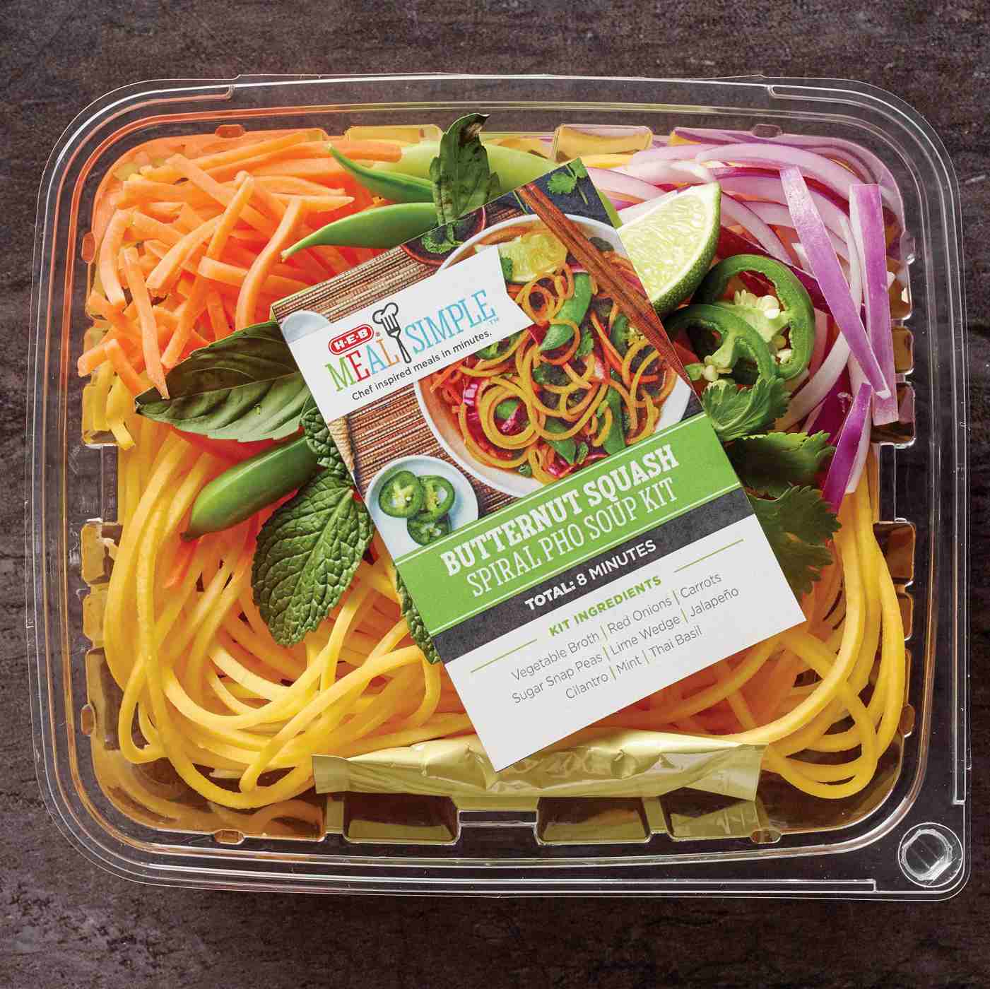 H-E-B Meal Simple Butternut Squash Spiral Pho Soup Kit - Shop Meal kits ...