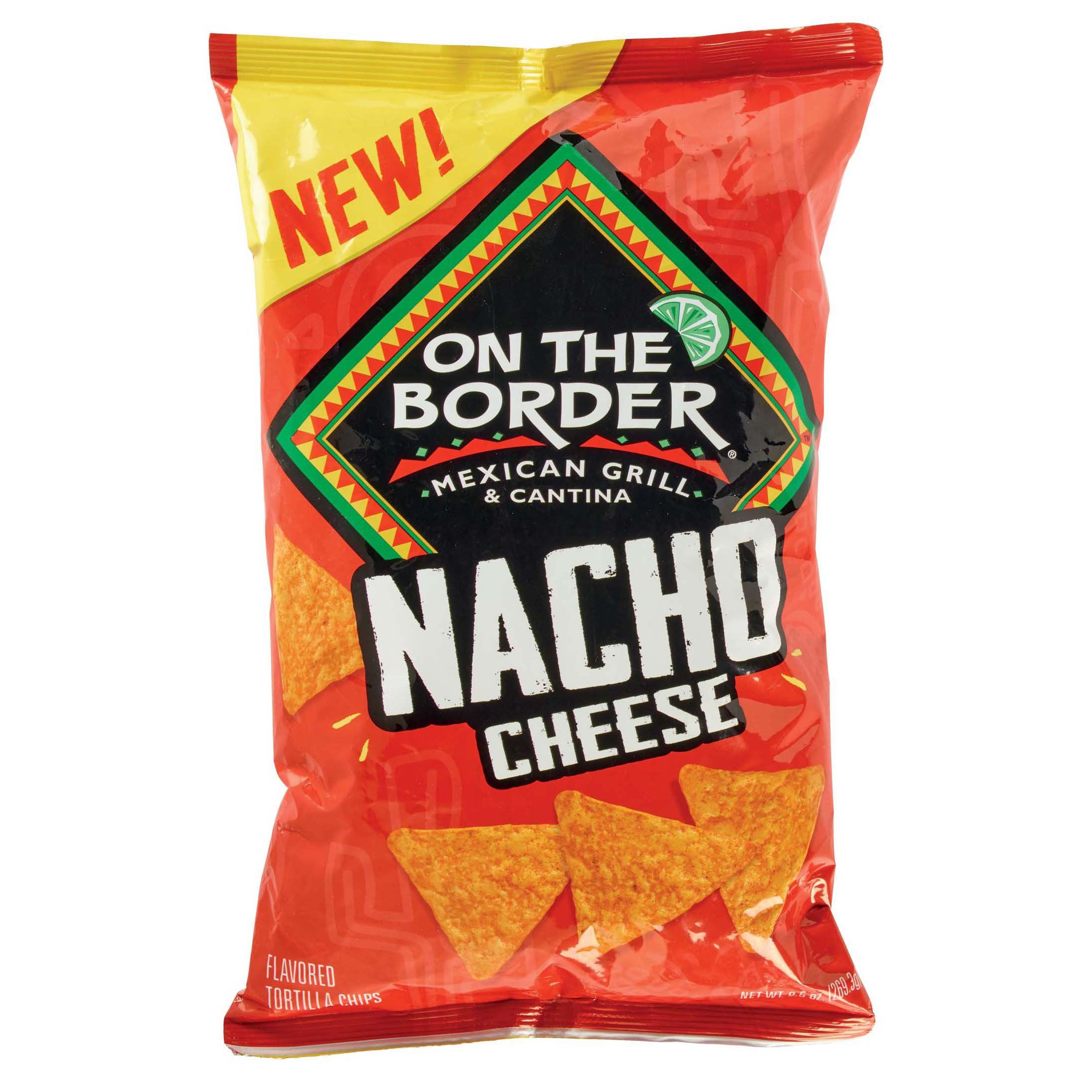 On The Border Nacho Cheese Tortilla Chips - Shop Snacks & Candy at H-E-B