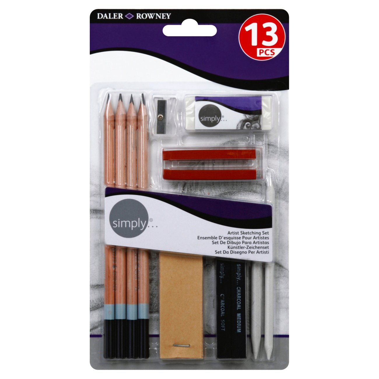 Daler Rowney Simply Artist Sketch Set - Shop Craft basics at H-E-B