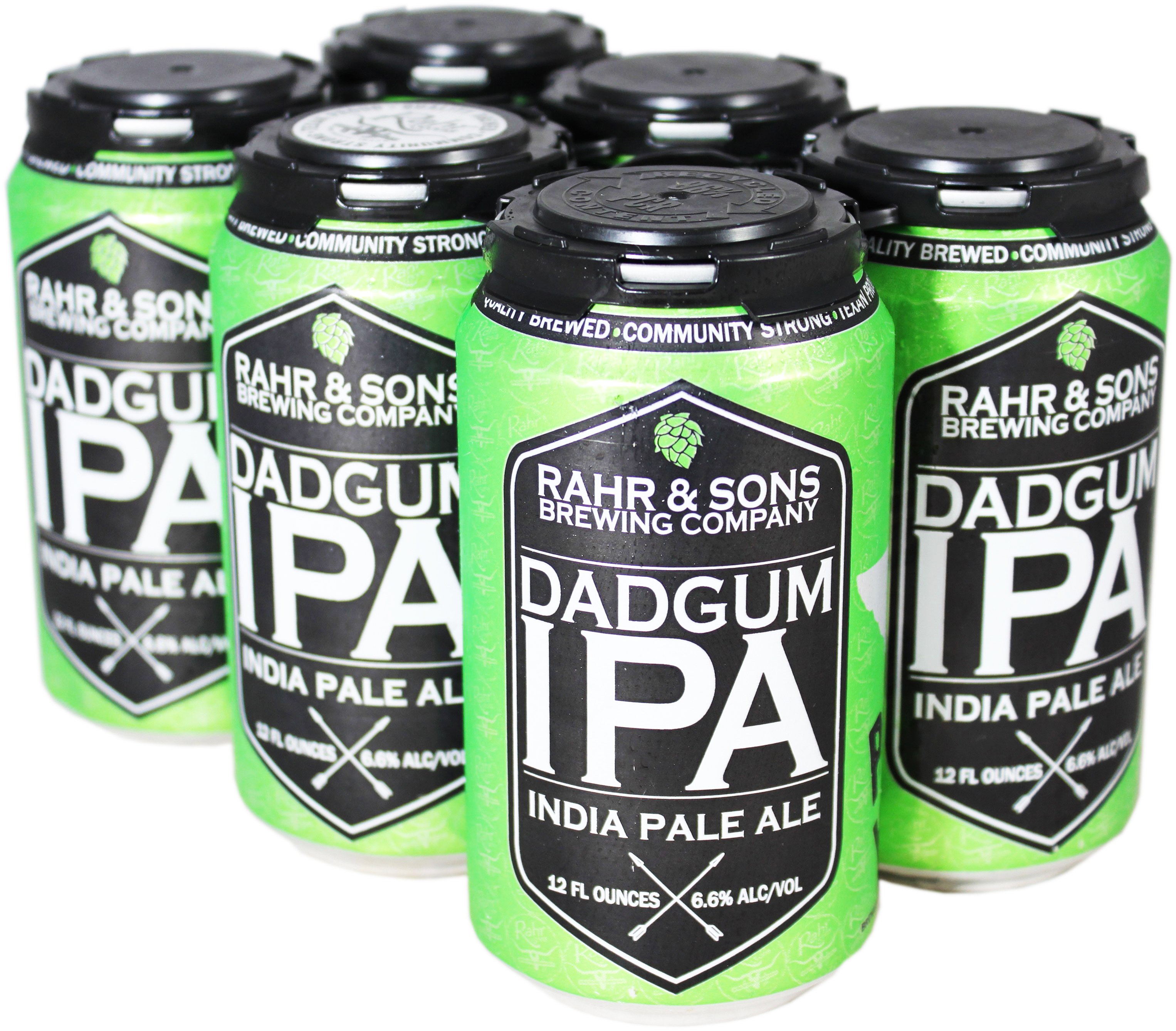 Rahr & Sons Dadgum IPA Craft Beer 6 pk Cans - Shop Beer at H-E-B