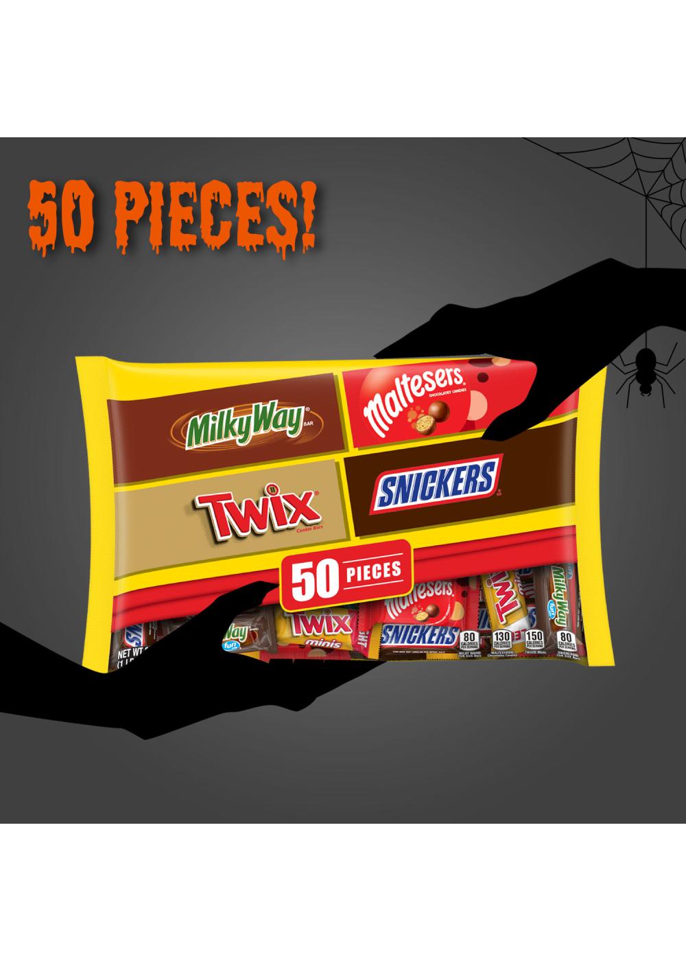 Mars Wrigley Chocolate Mixed Chocolate Variety Halloween Candy Bag ...