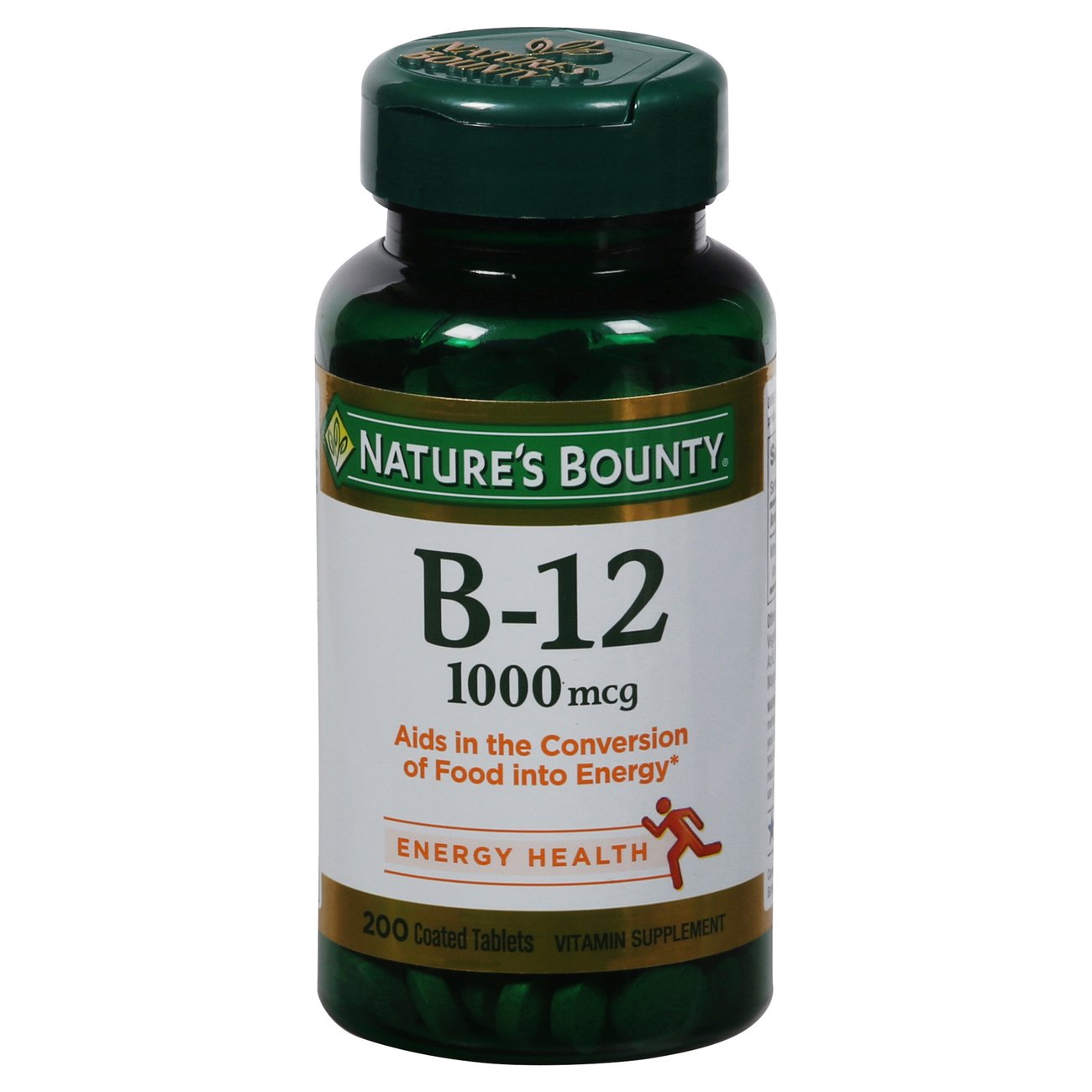 Nature's Bounty Vitamin B-12 Coated Tablets - 1000 mcg - Shop Vitamins ...