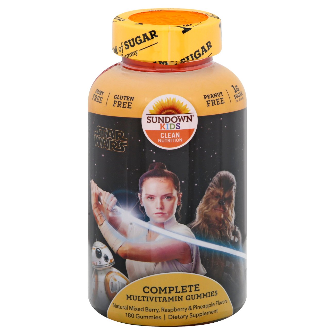 Sundown Naturals Kids Star Wars Complete Multivitamin Gummies - Shop ...