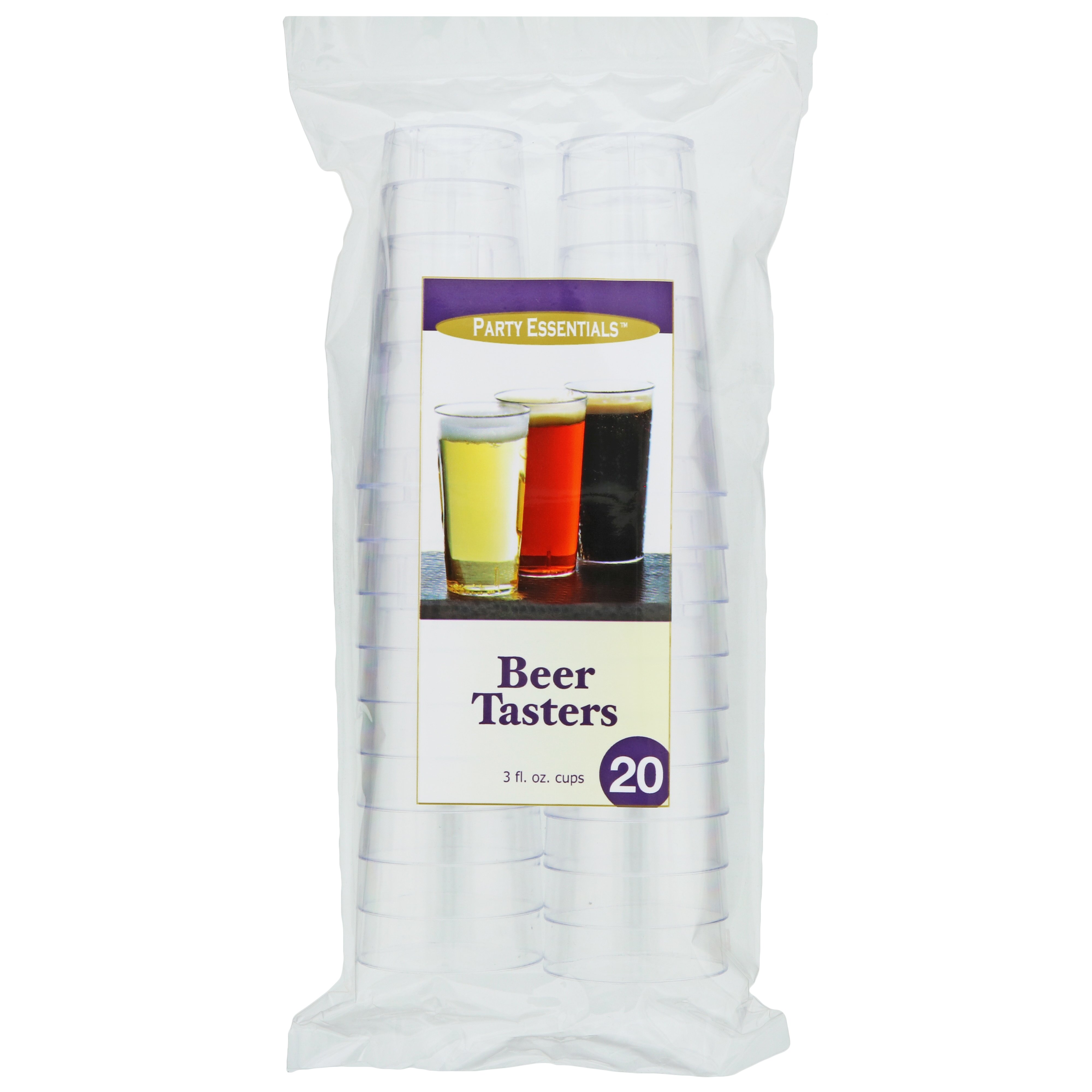 Northwest Party Essentials Mini 3 oz Plastic Beer Tasters - Shop ...