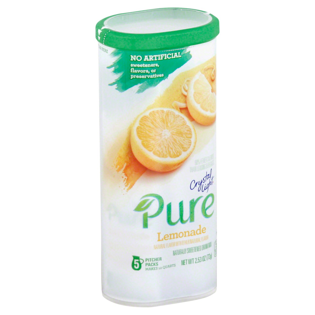 Crystal Light Pure Lemonade - Shop Mixes & flavor enhancers at H-E-B