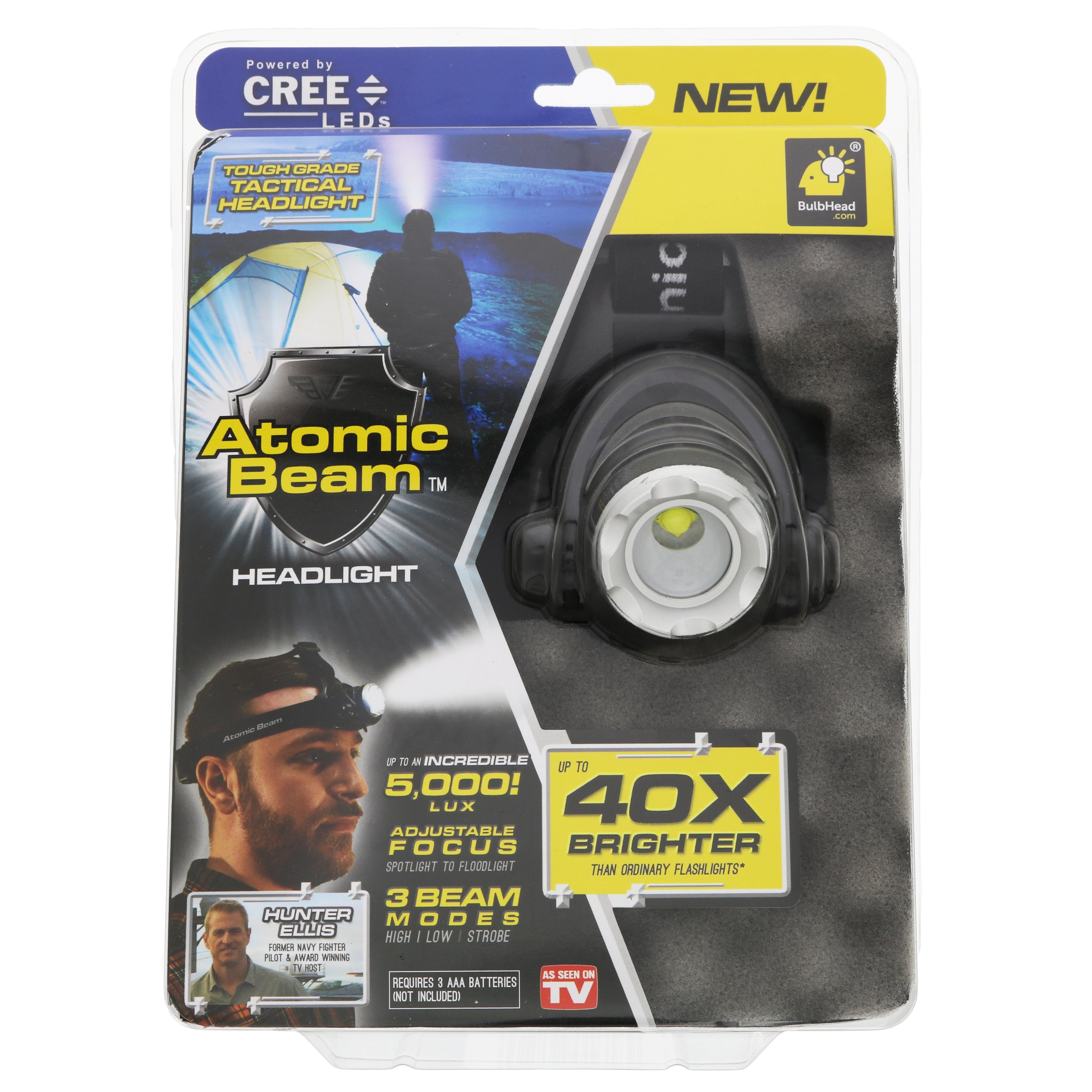 As Seen On TV Atomic Beam Headlight - Shop Lamps & lights at H-E-B