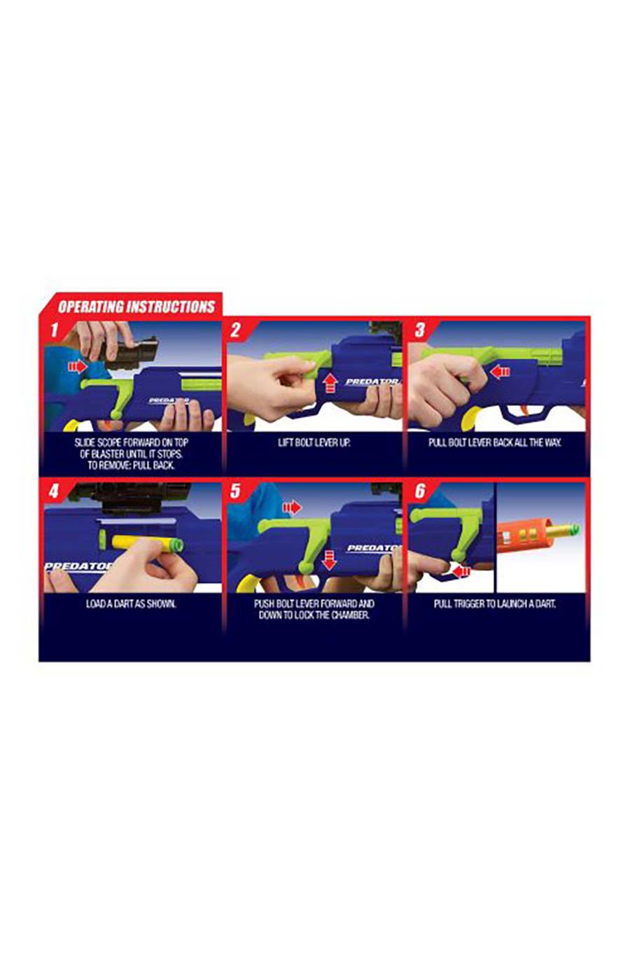Air Warriors Predator Dart Blaster - Shop Blasters at H-E-B