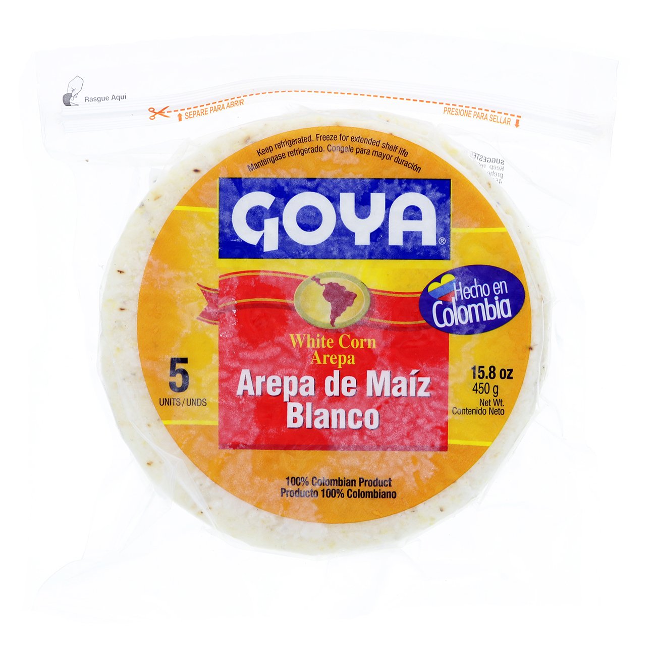 Goya White Corn Arepa, 5 ct | Joe V's Smart Shop | Low Prices & Quality ...