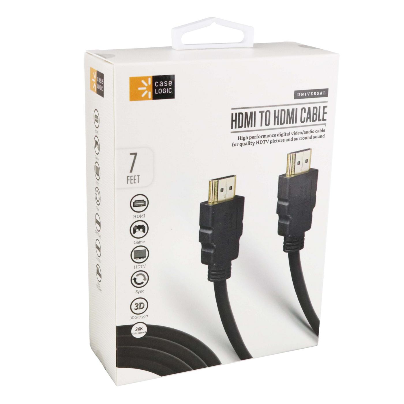 Case Logic Universal HDMI To HDMI Cable - Shop Connection cables at H-E-B