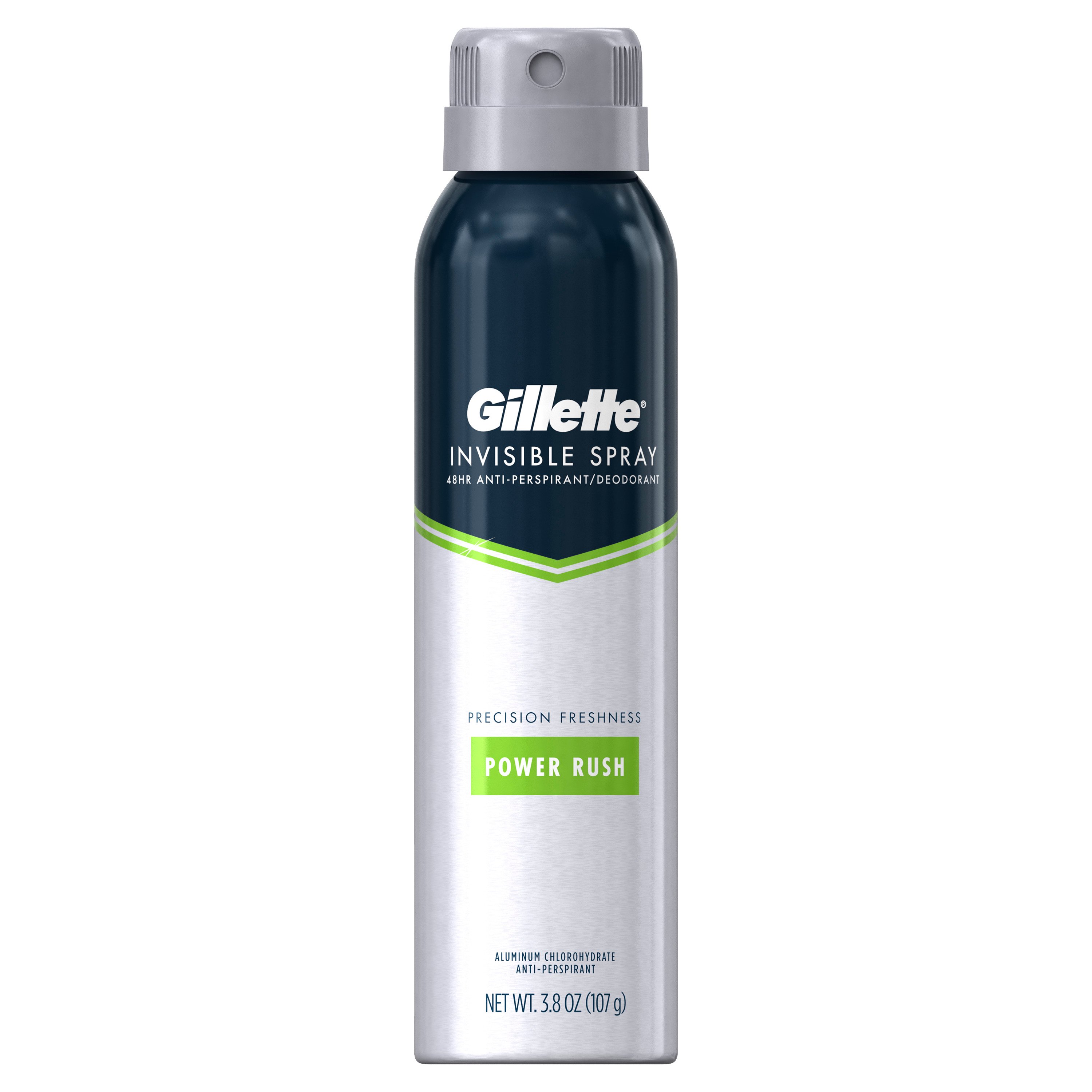 Gillette Invisible Spray Power Rush Antiperspirant & Deodorant - Shop ...