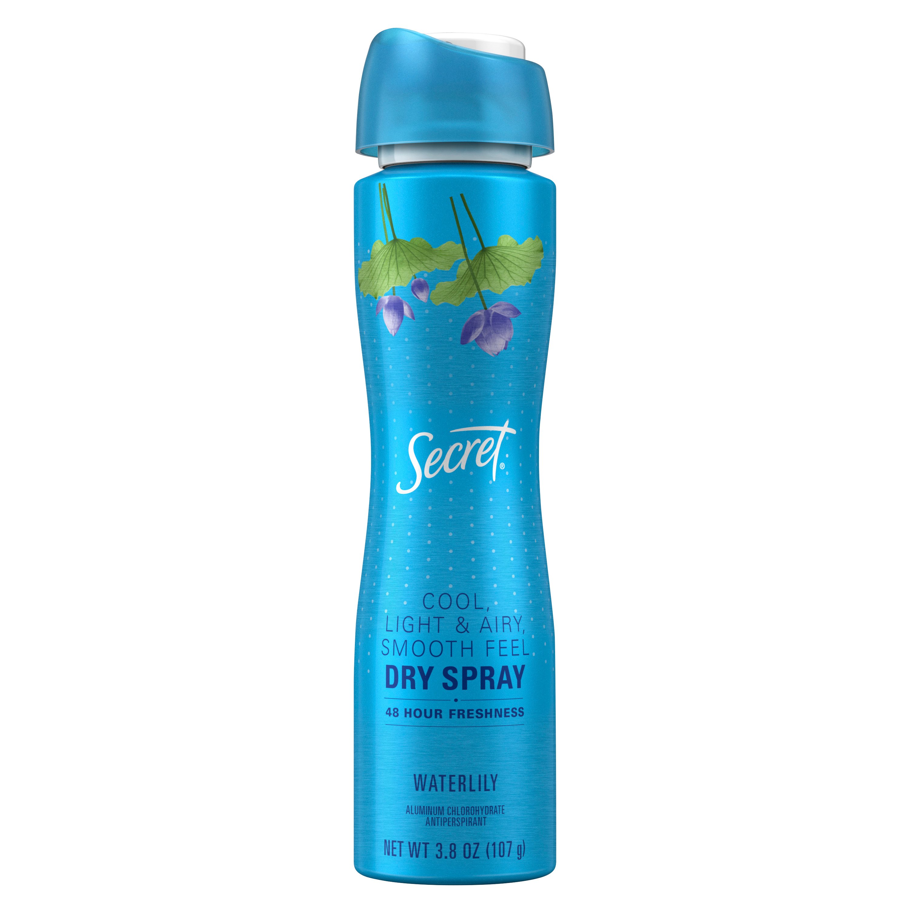Secret Fresh Collection Dry Spray Antiperspirant and Deodorant, Water ...