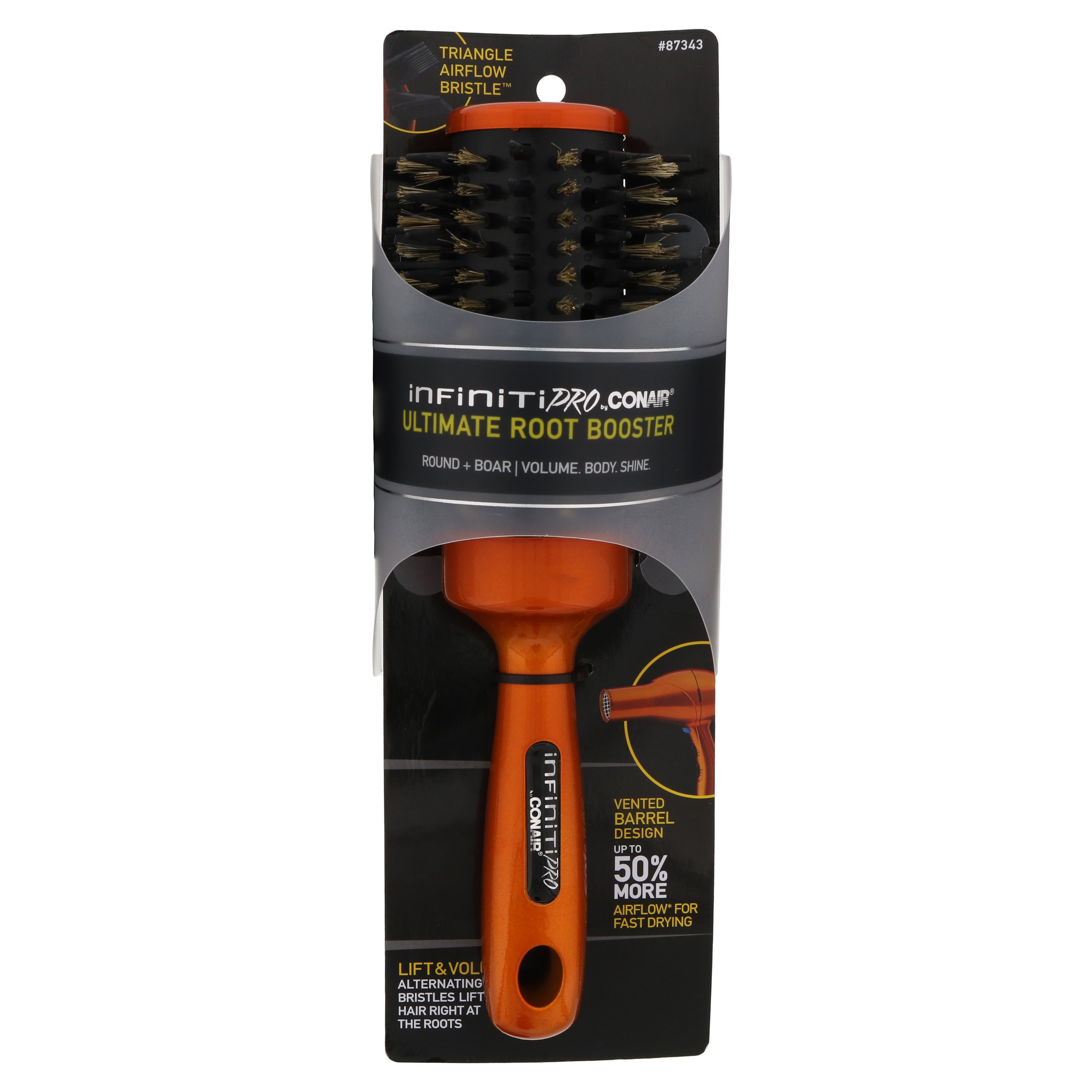 Conair Ultimate Root Booster Medium Porcupine Round Brush - Shop ...