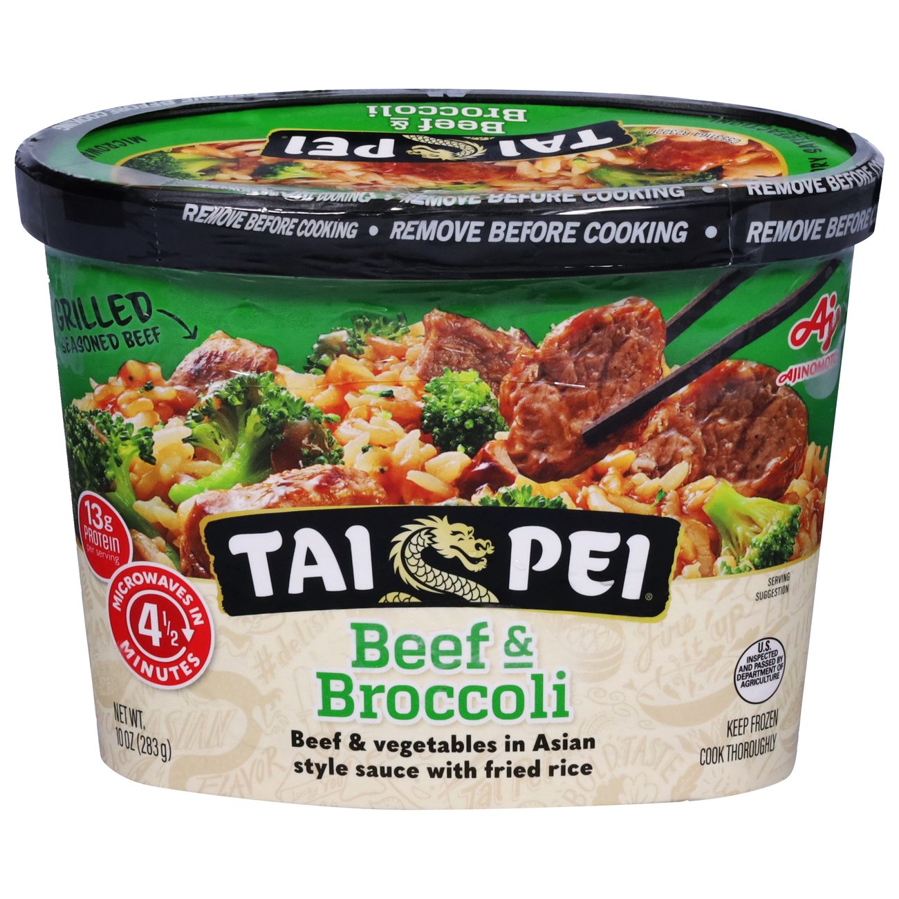 Tai Pei Beef & Broccoli Frozen Meal - Shop Entrees & sides at H-E-B