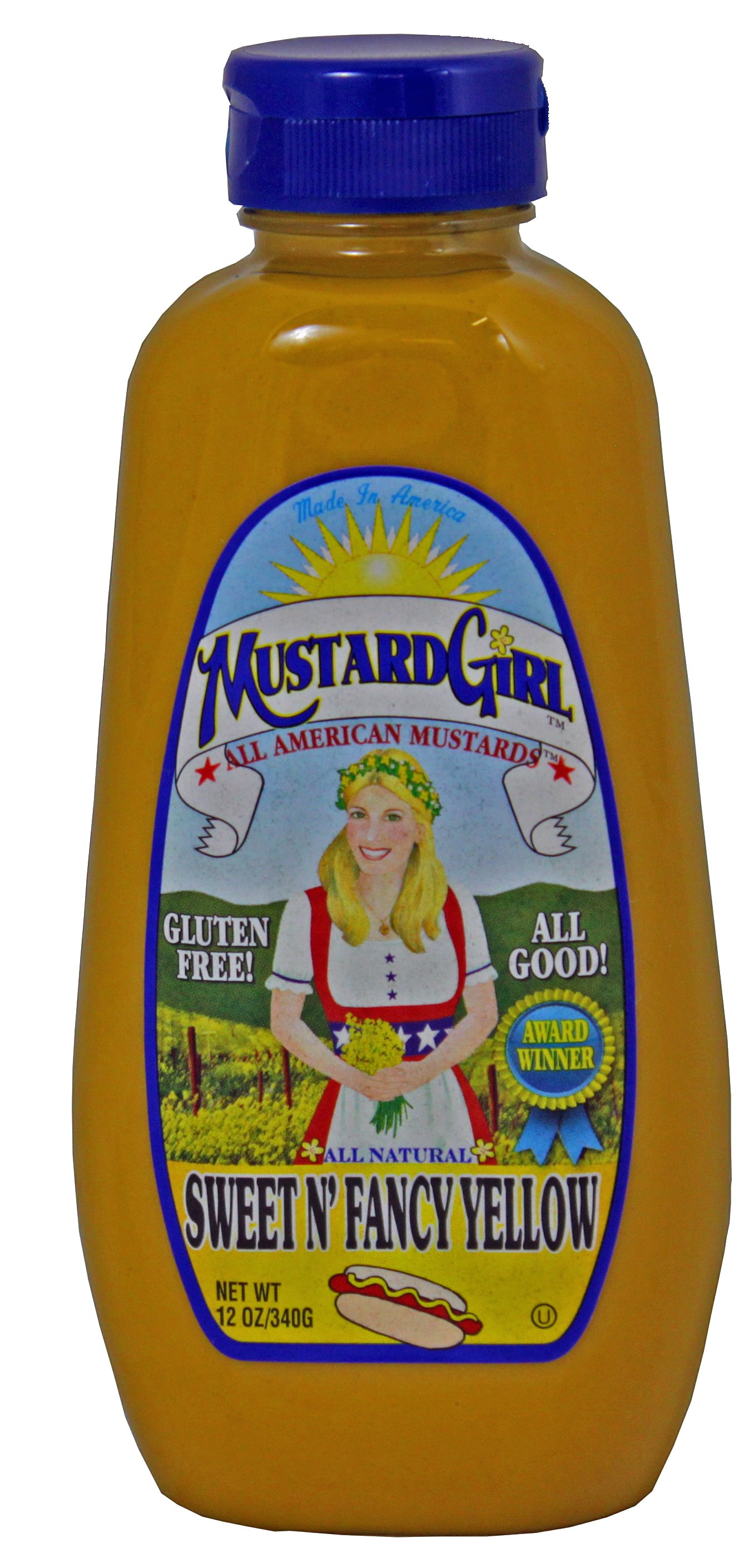 Mustard Girl Sweet & Fancy Yellow Mustard - Shop Condiments at H-E-B