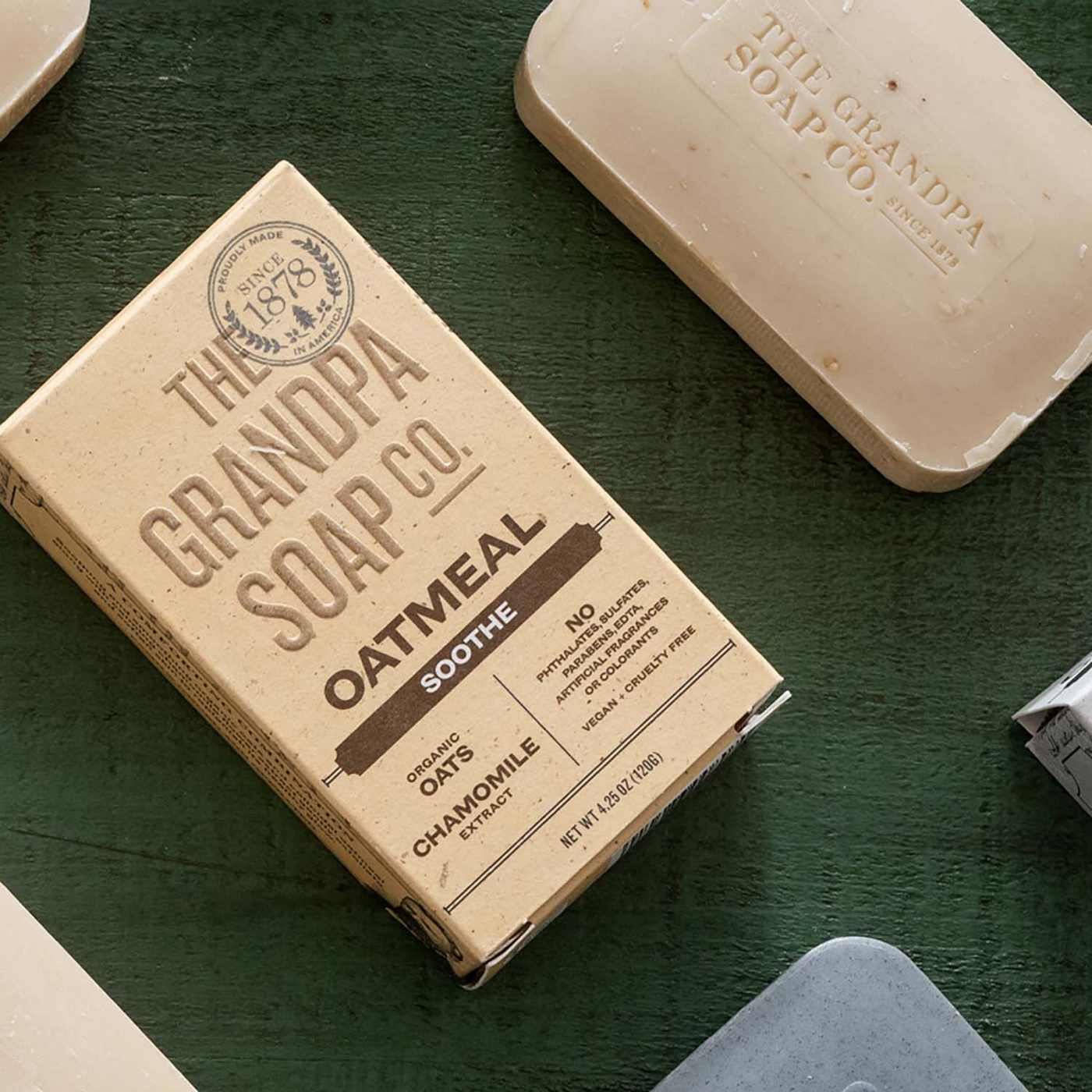 The Grandpa Soap Co. Oatmeal Bar Soap - Shop Hand & Bar Soap at H-E-B