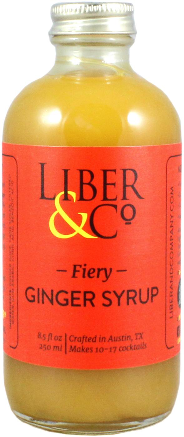 Liber & Co Fiery Ginger Syrup - Shop Cocktail mixers at H-E-B