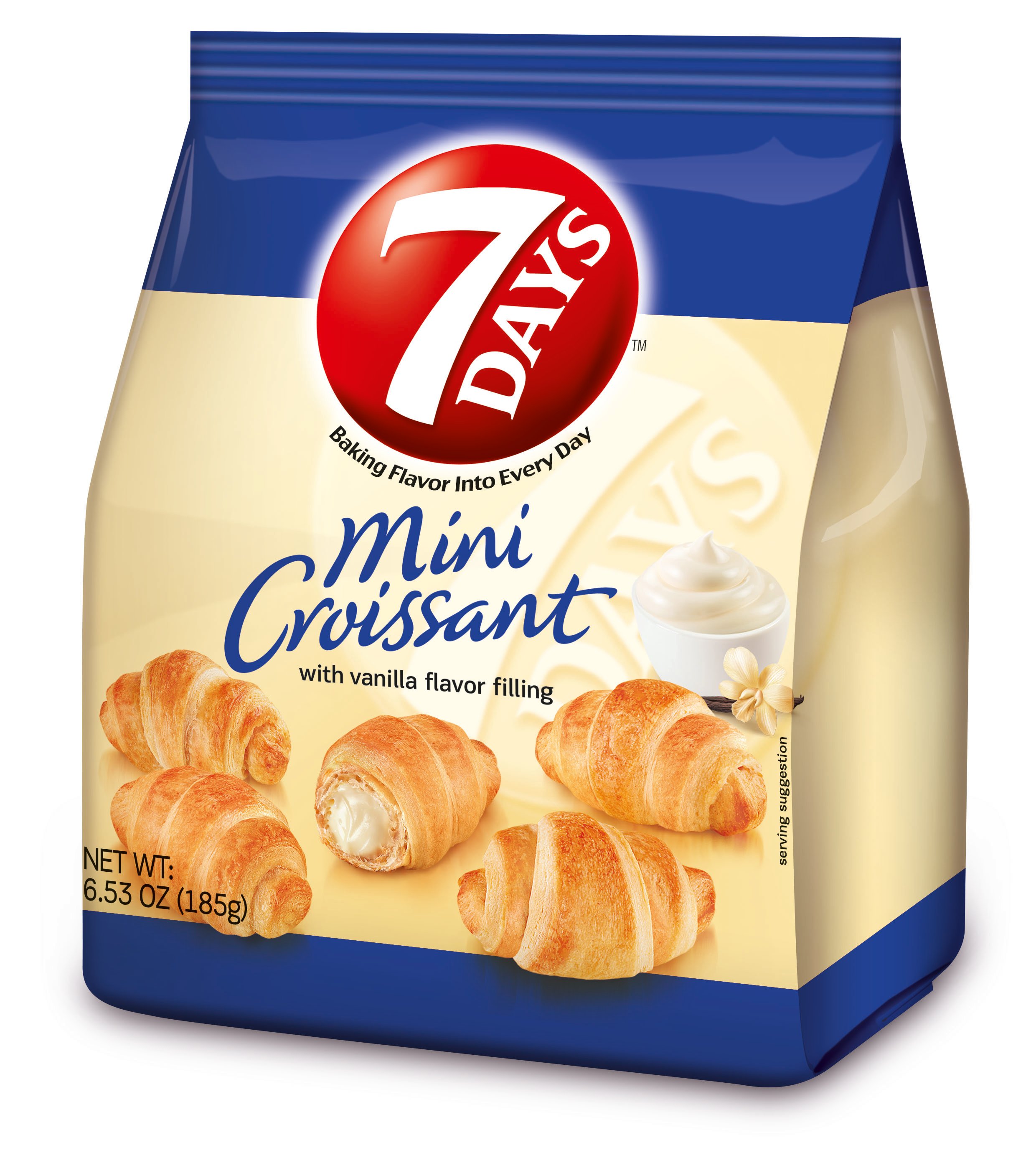 7 Days Vanilla Mini Croissants - Shop Snack Cakes at H-E-B