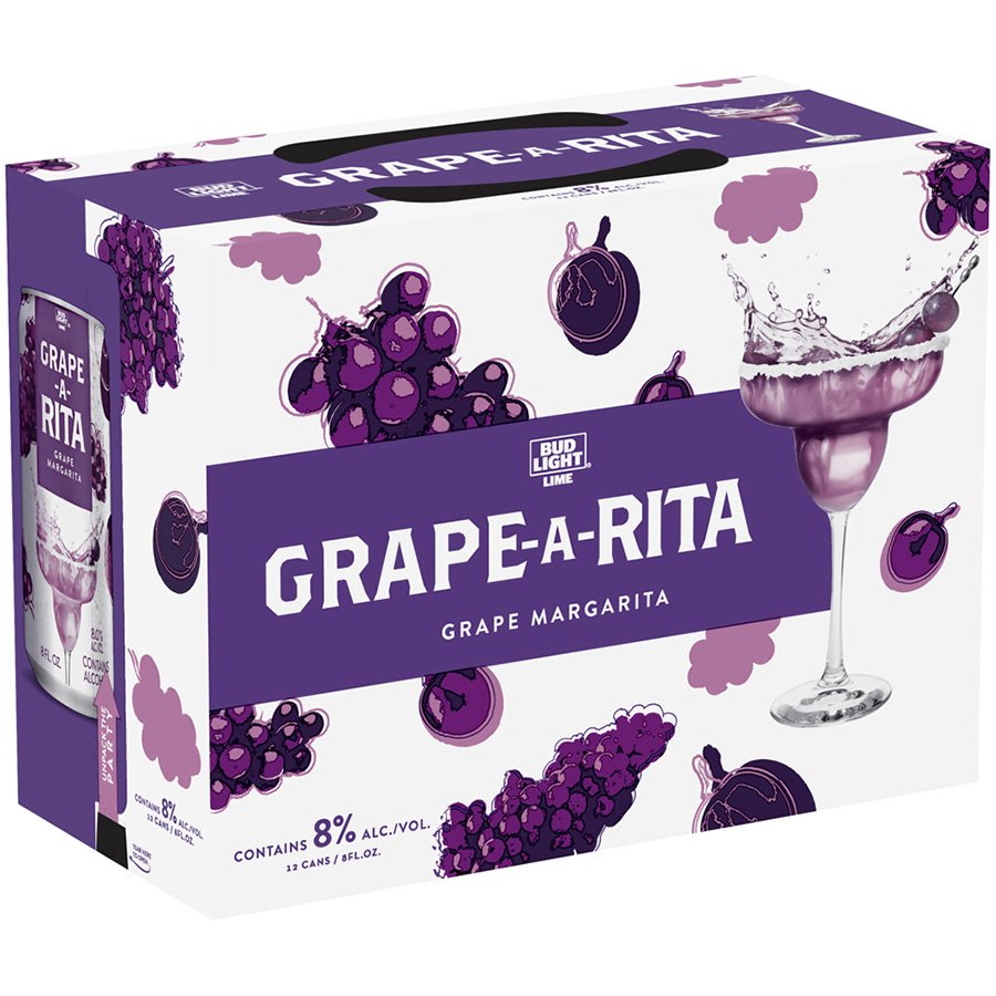 Bud Light Lime Grape-A-Rita 8 oz Cans - Shop Malt beverages & coolers ...