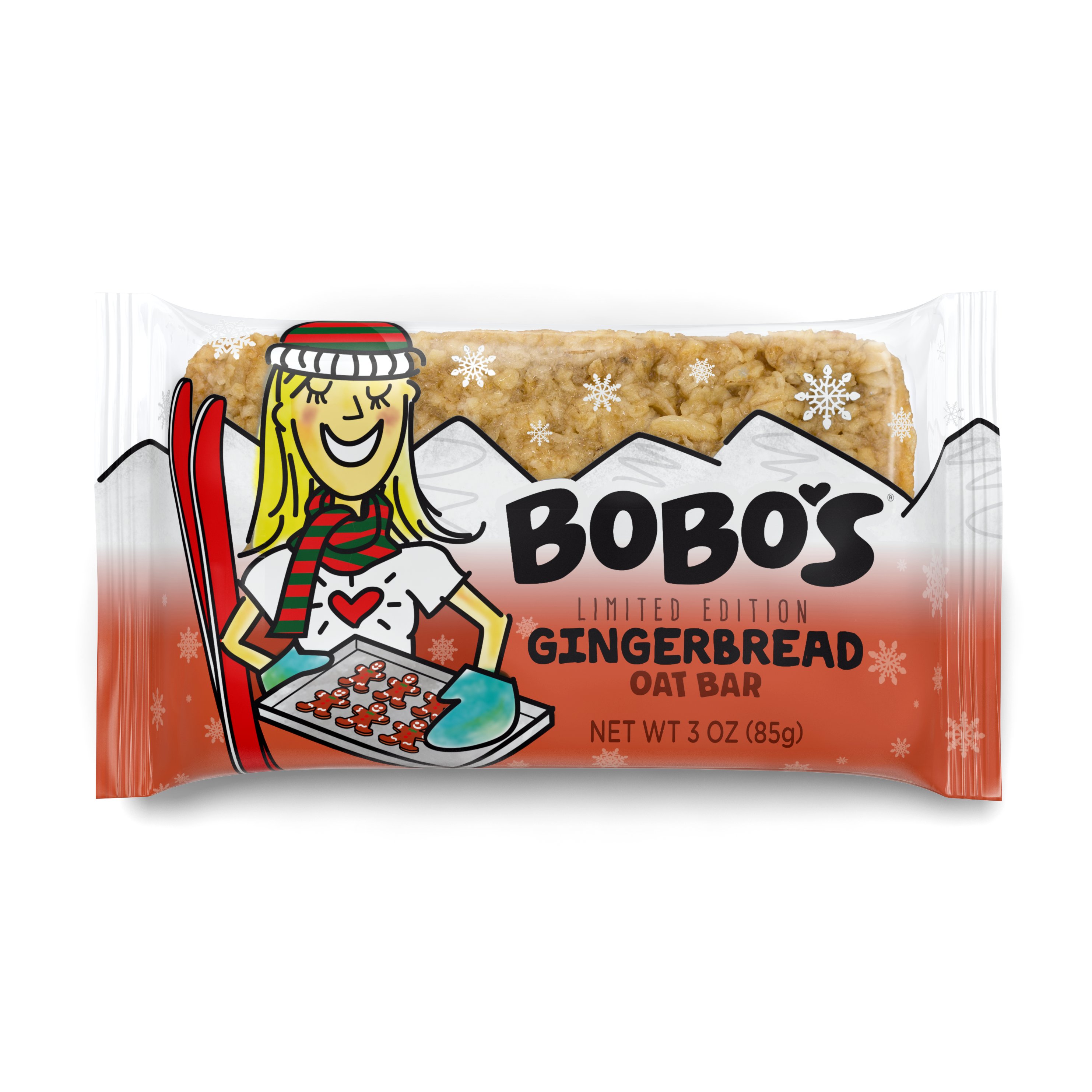Bobo's Oatmeal Bar - Gingerbread - Shop Granola & snack bars at H-E-B