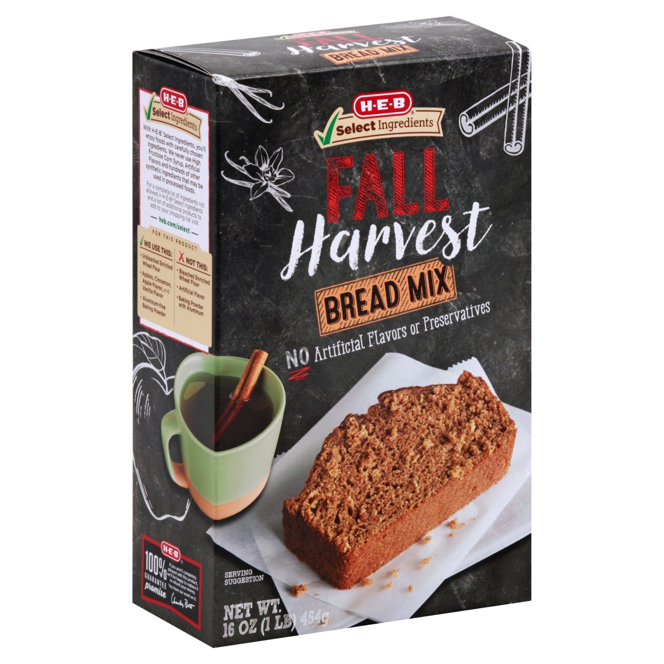 H-E-B Select Ingredients Fall Harvest Bread Mix - Shop Baking ...