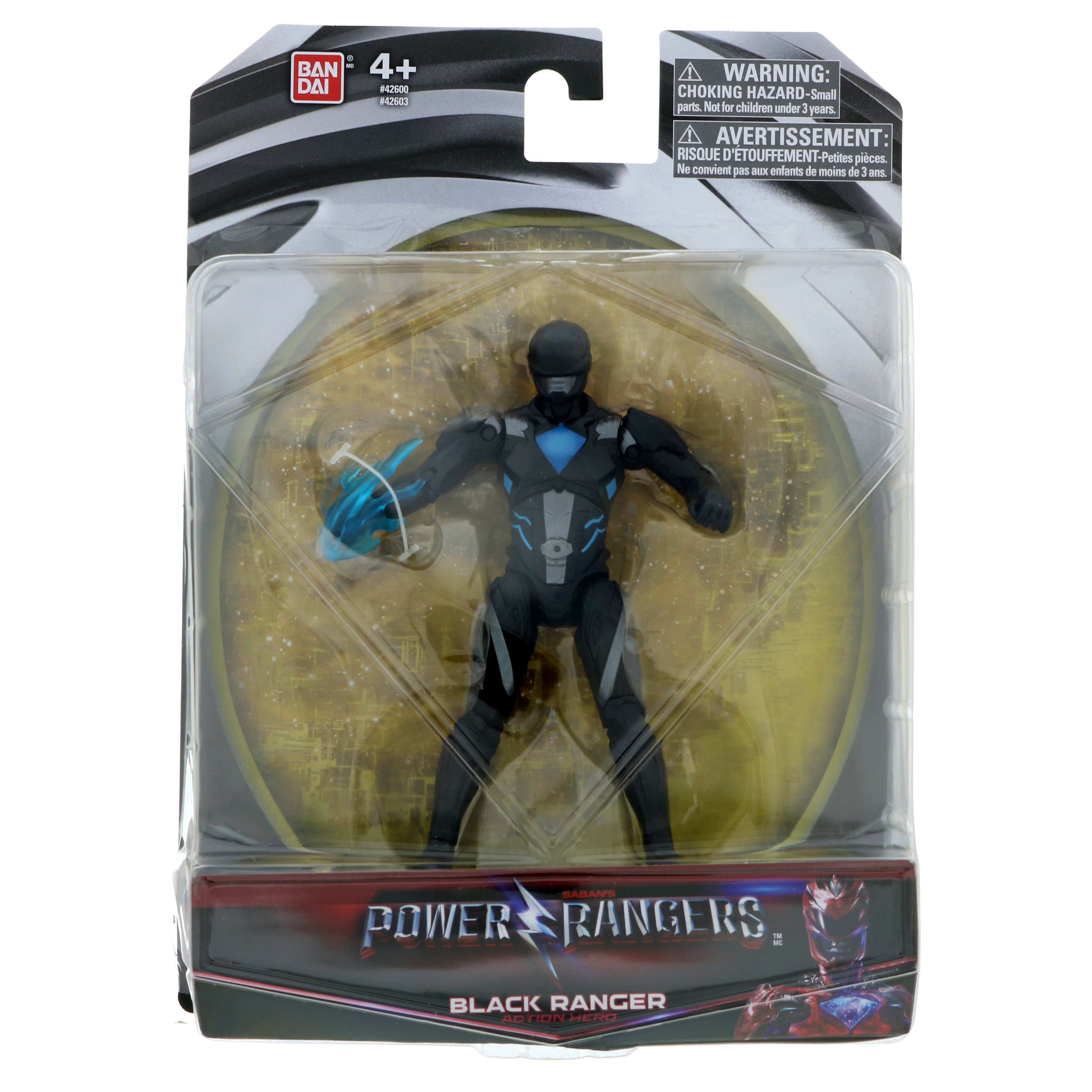 Bandai America Black Ranger Power Rangers Movie Action Figure - Shop ...
