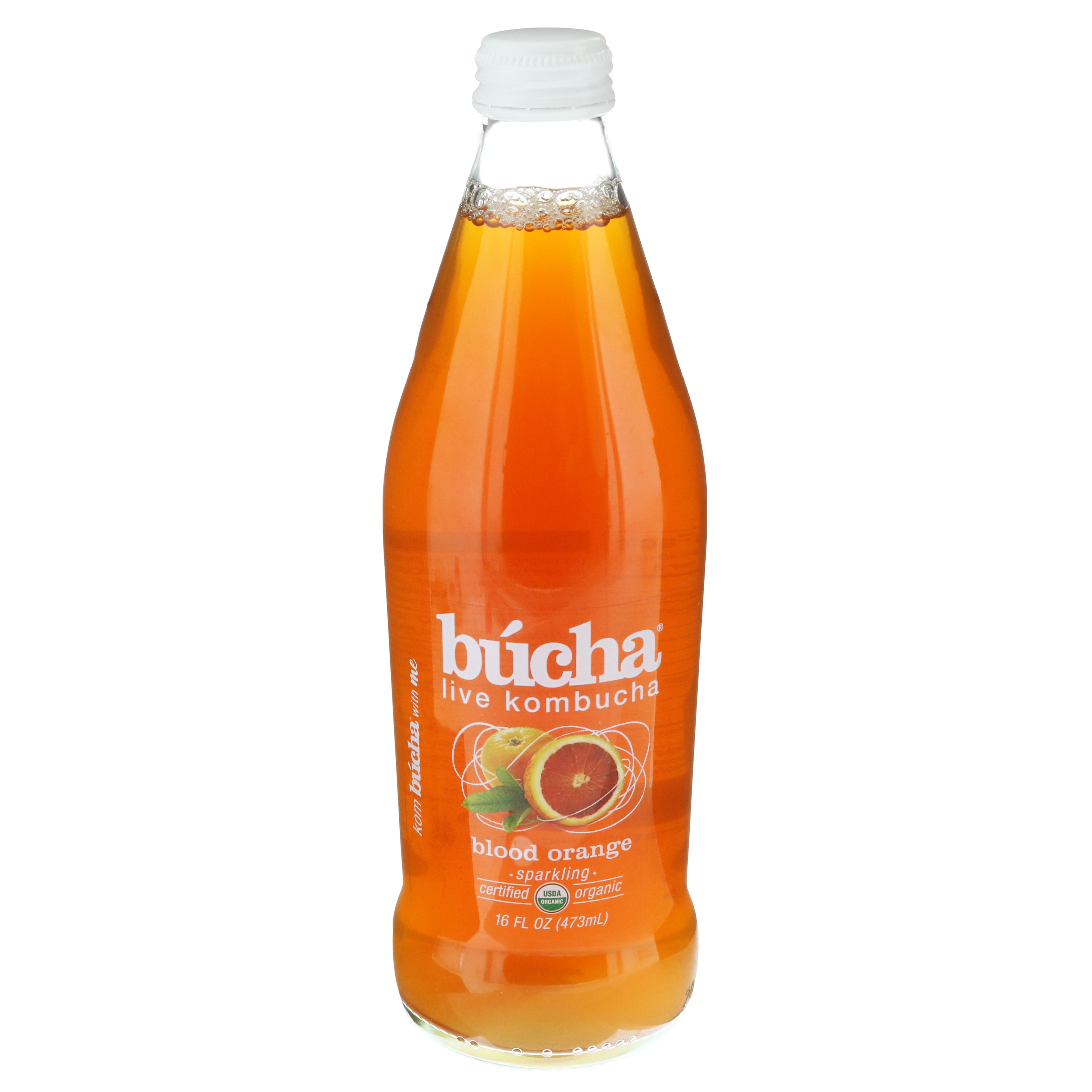 Bucha Live Kombucha Blood Orange - Shop Tea at H-E-B