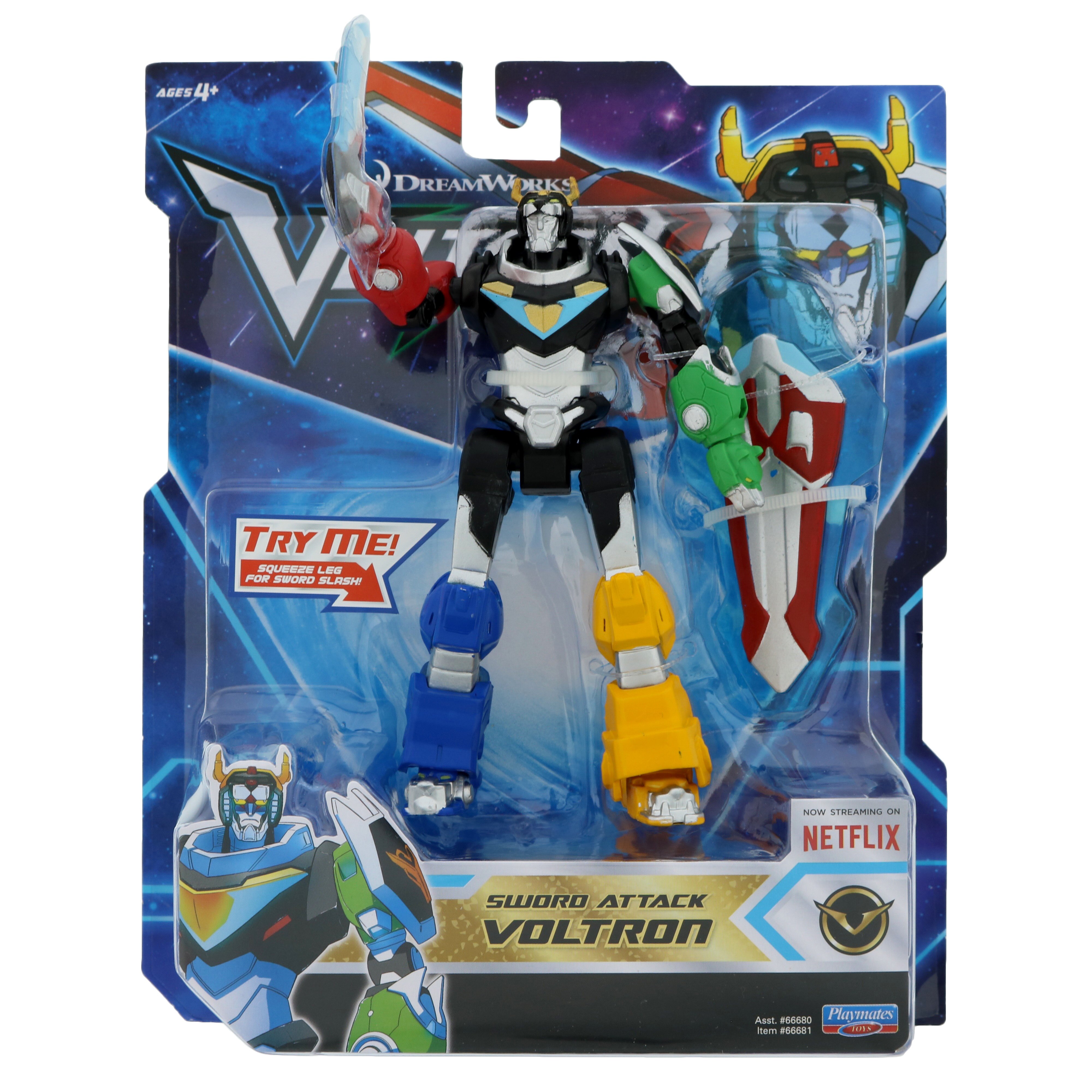 Playmates Toys Dreamworks Voltron: Sword Attack Voltron Basic Action ...