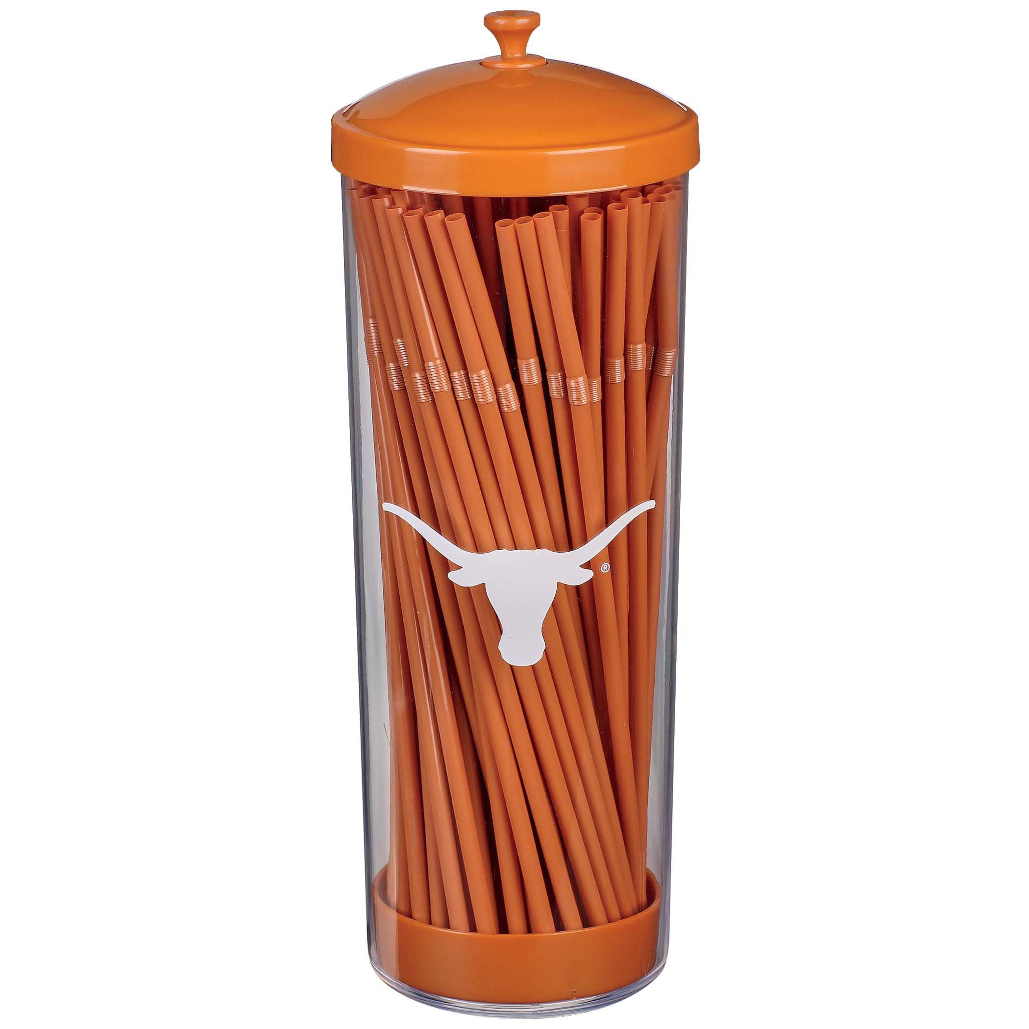 NCAA Texas Straw Dispenser - Shop Straws at H-E-B