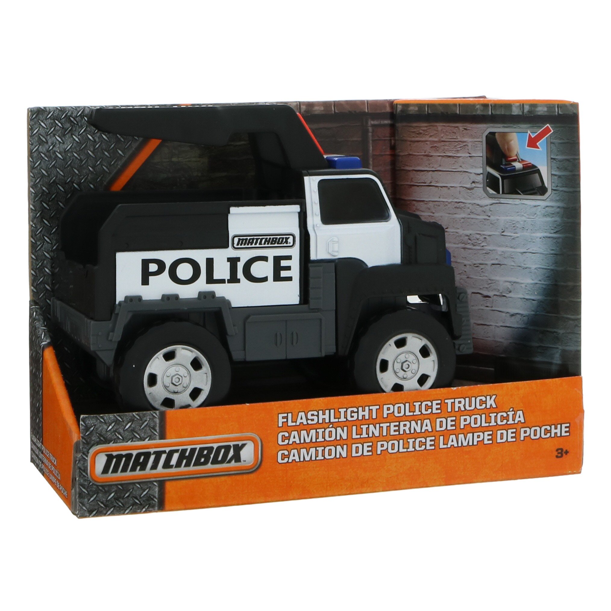 Mattel Matchbox Police Truck Vehicle With Flashlight - Shop Mattel ...