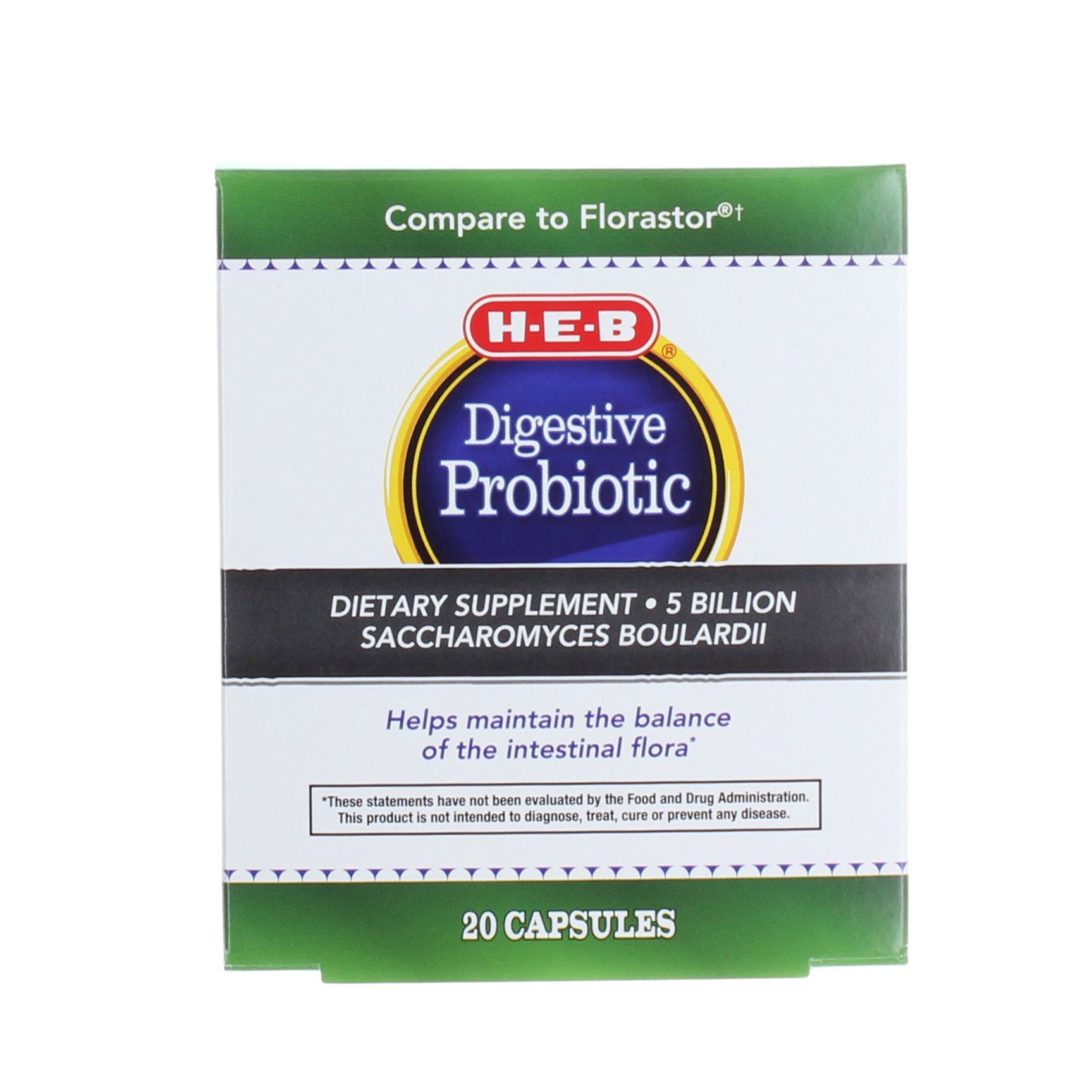 H-E-B Digestive Probiotic 5 Billion - Shop Diet & Fitness at H-E-B
