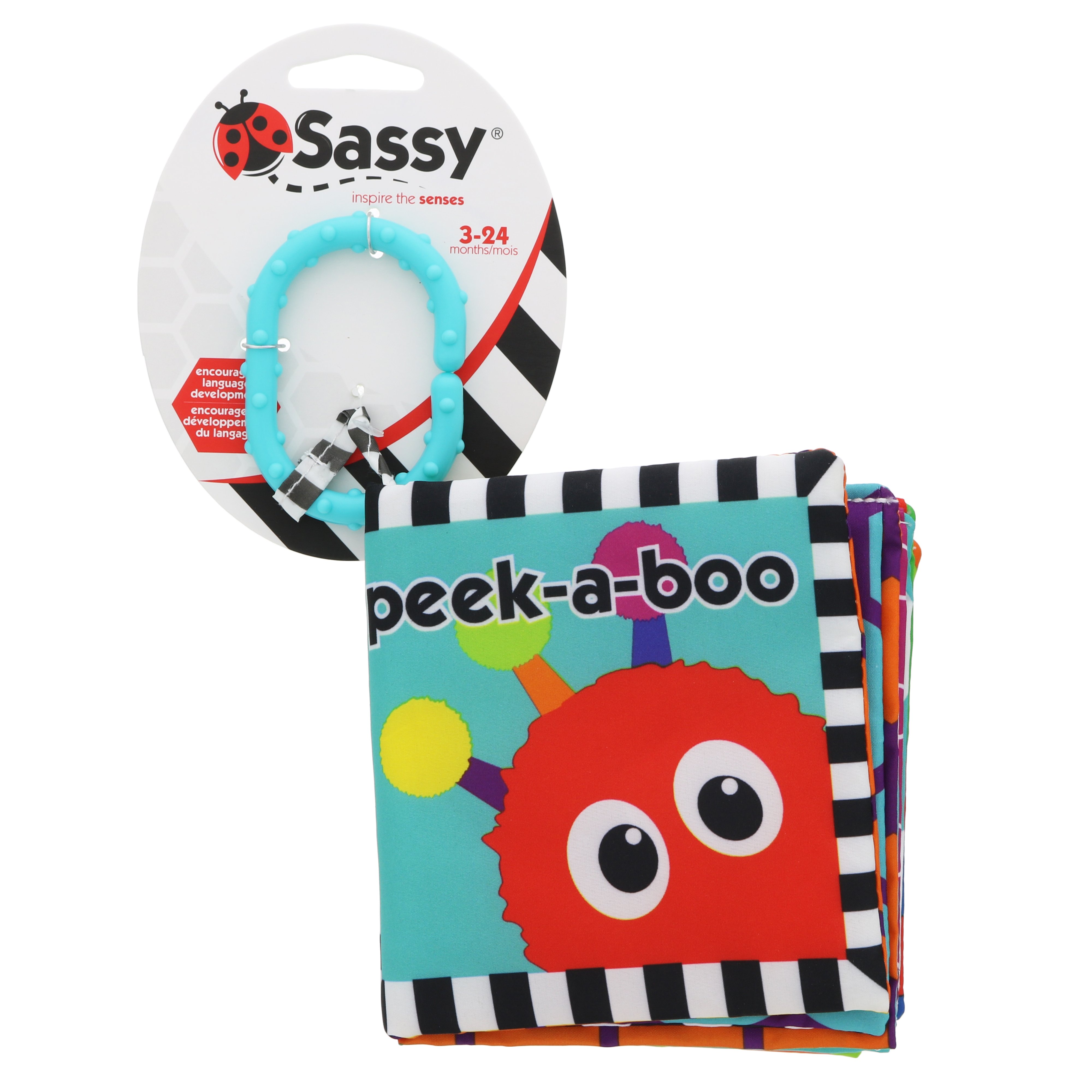 Sassy Peek-A-Boo Activity Book - Shop Baby Toys at H-E-B