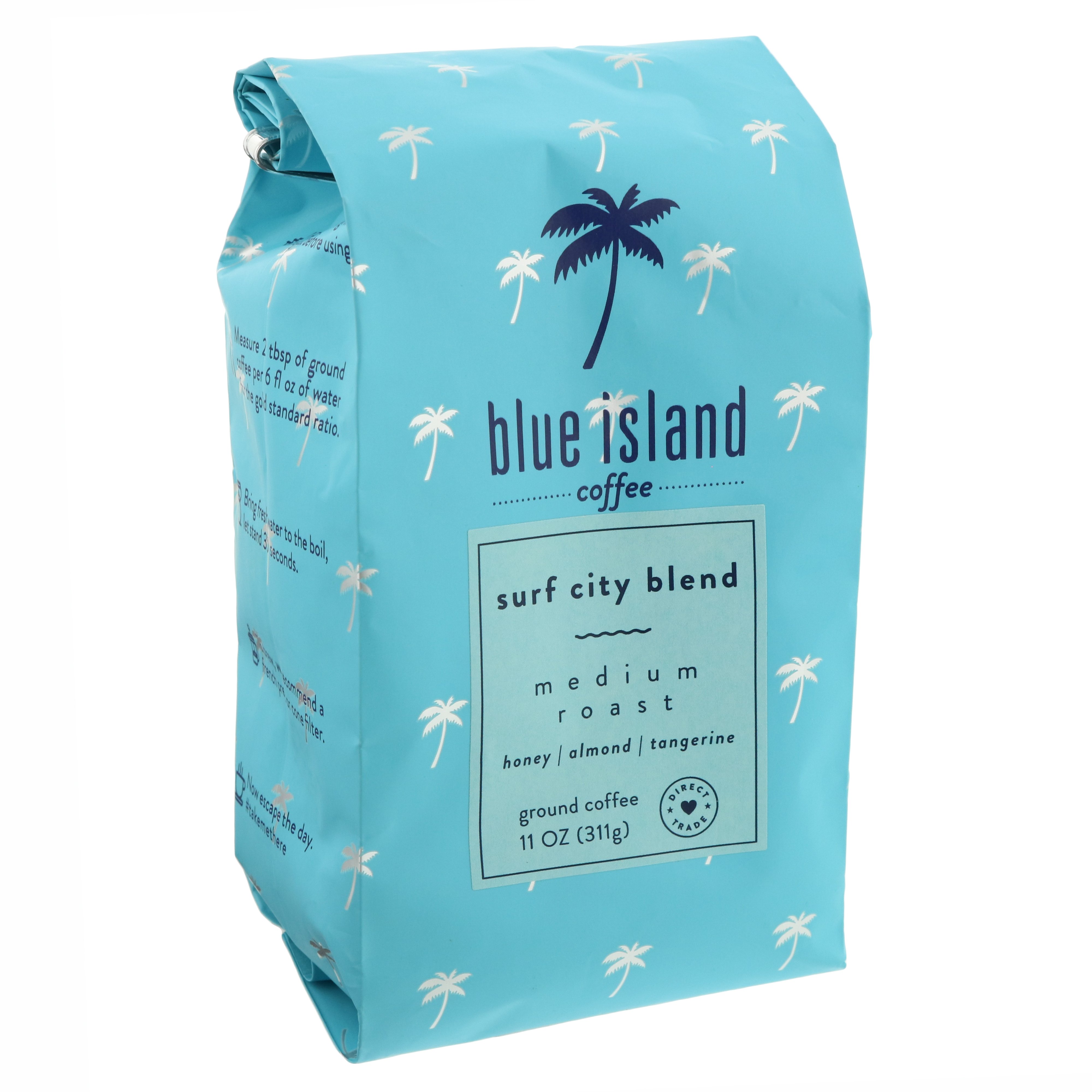 Blue Island Surf City Blend Medium Roast Ground Coffee - Shop Coffee at ...