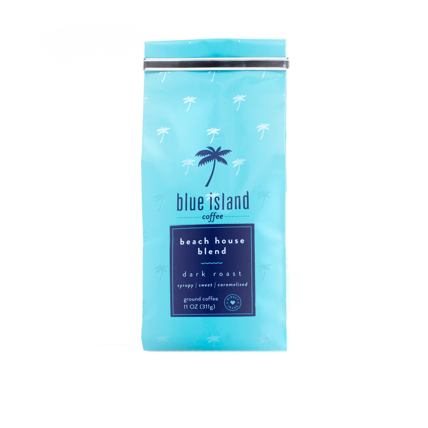 Blue Island Beach House Blend Dark Roast Ground Coffee - Shop Coffee at ...