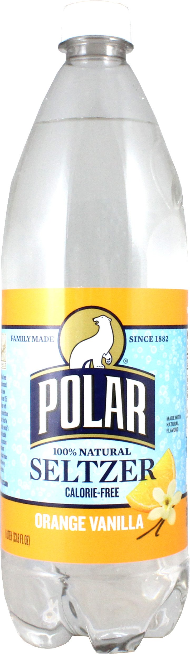 Polar Orange Vanilla Seltzer Water, 1 Lt | Central Market - Really Into ...