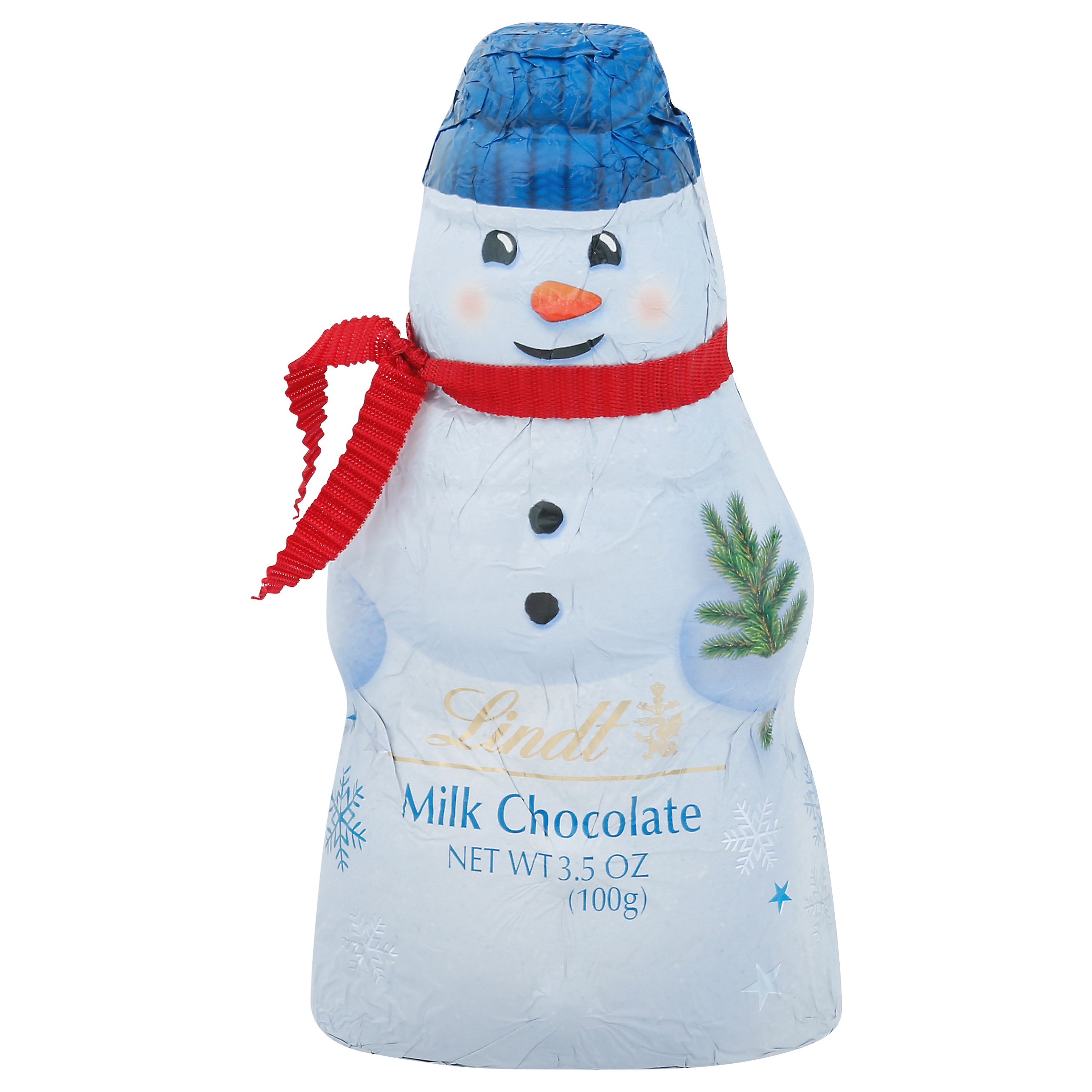 Lindt Milk Chocolate Snowman Christmas Candy - Shop Candy at H-E-B