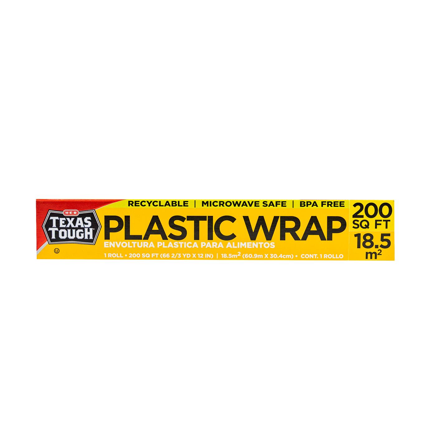 H-E-B Texas Tough Plastic Wrap - Shop Foil & plastic wrap at H-E-B