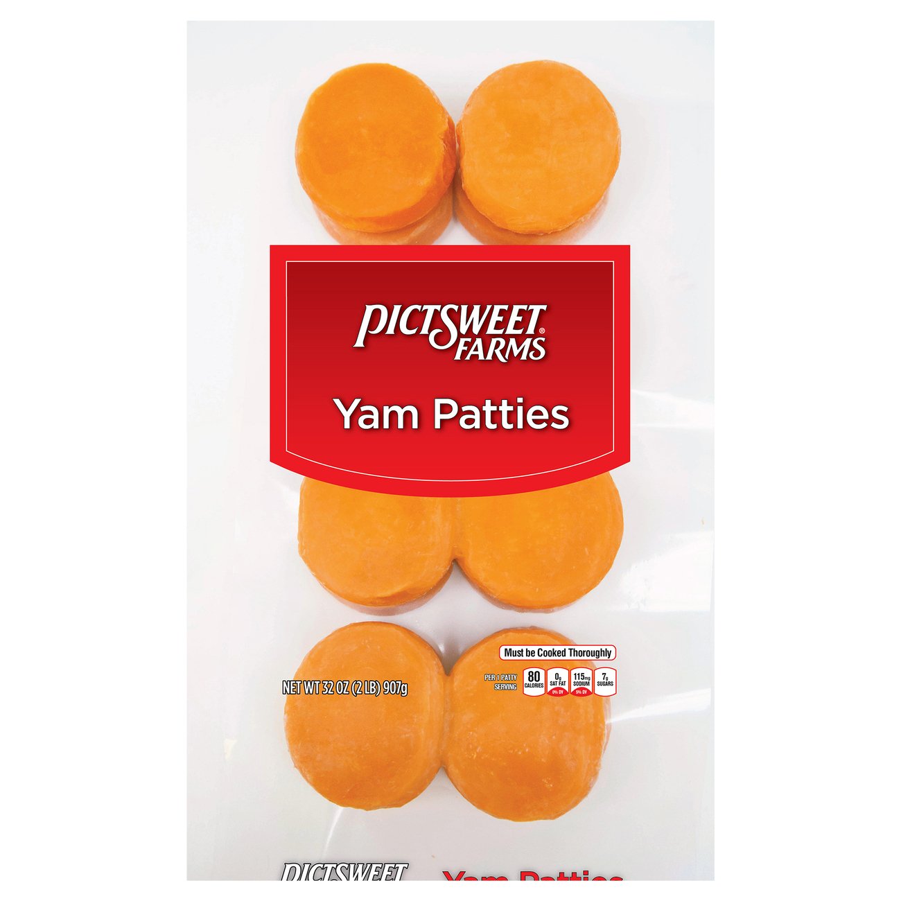 Pictsweet Yam Patties - Shop Potatoes & carrots at H-E-B
